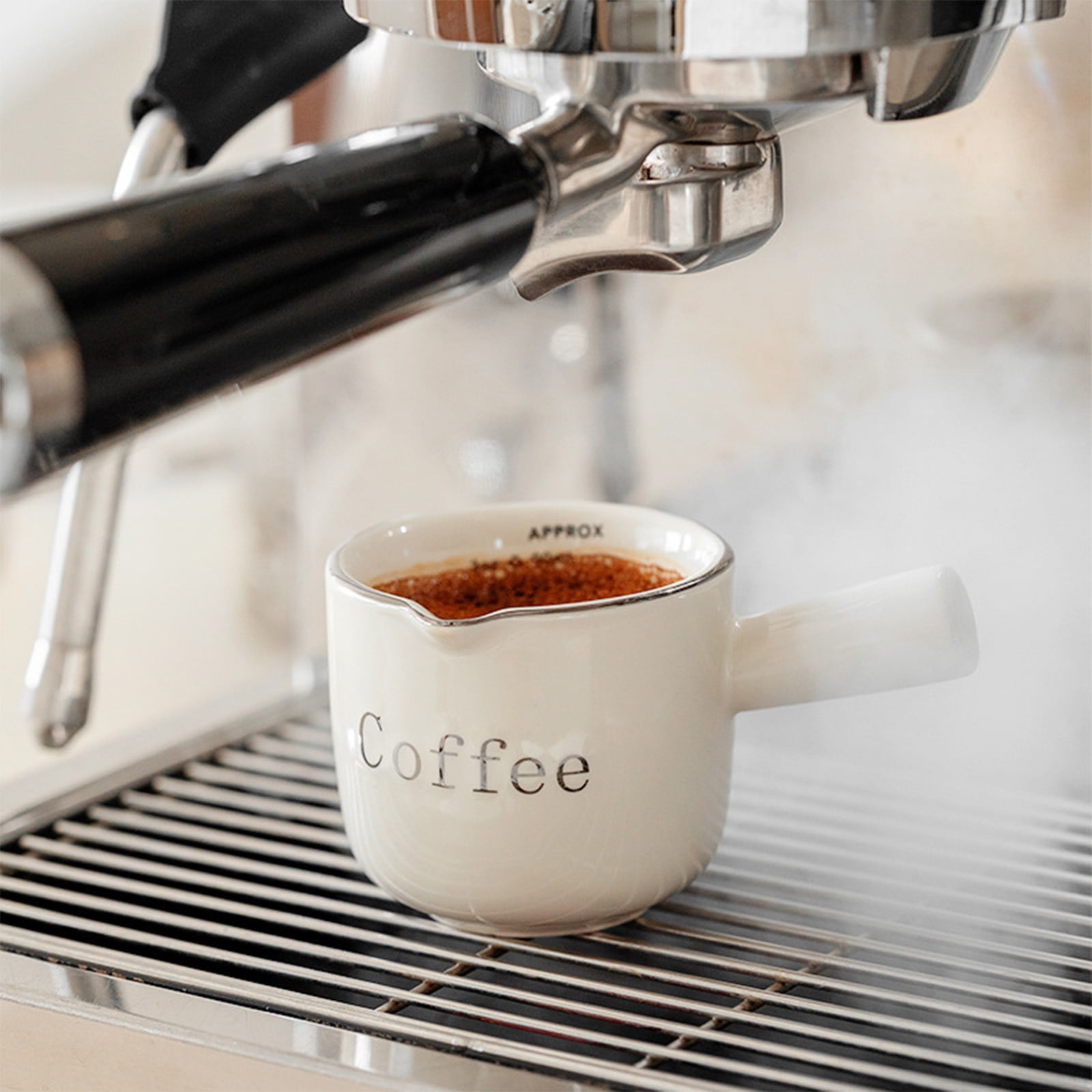 HongHeng Clearance Under $2.00 Ceramic Small Milk Cup with Handle ...