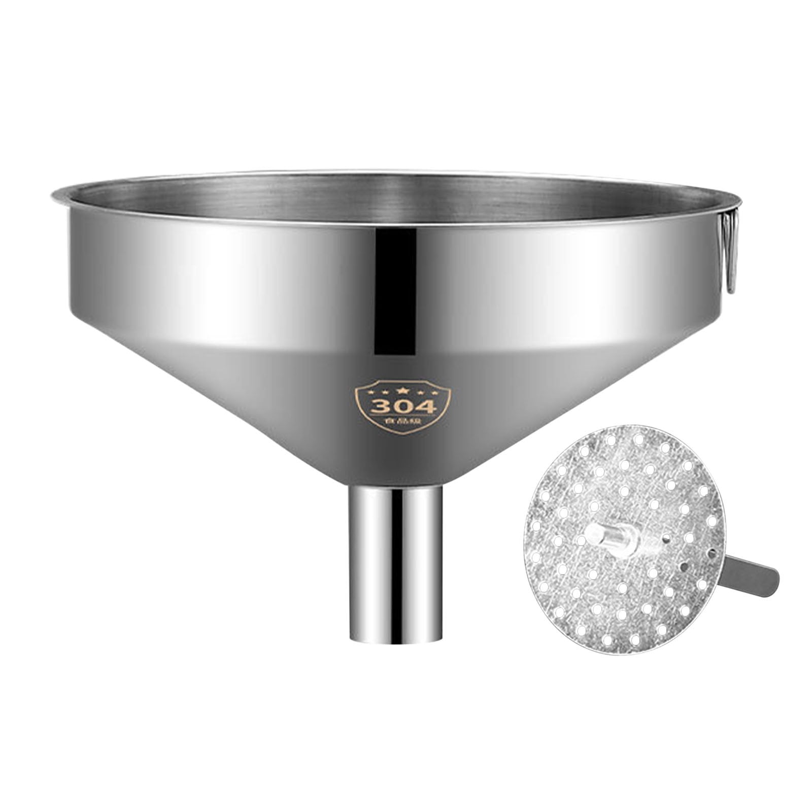 HongHeng Stainless Steel Funnel with Food Grade Metal Funnel for ...