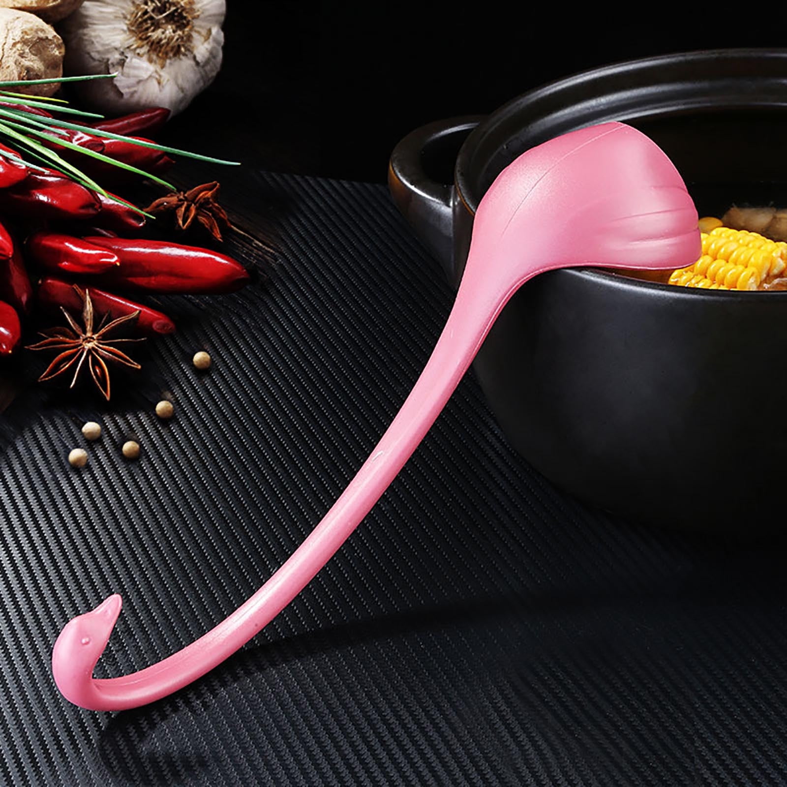 HongHeng Swanky Swan Soup Ladle - Heat Resistant Soup Ladles - Cute ...