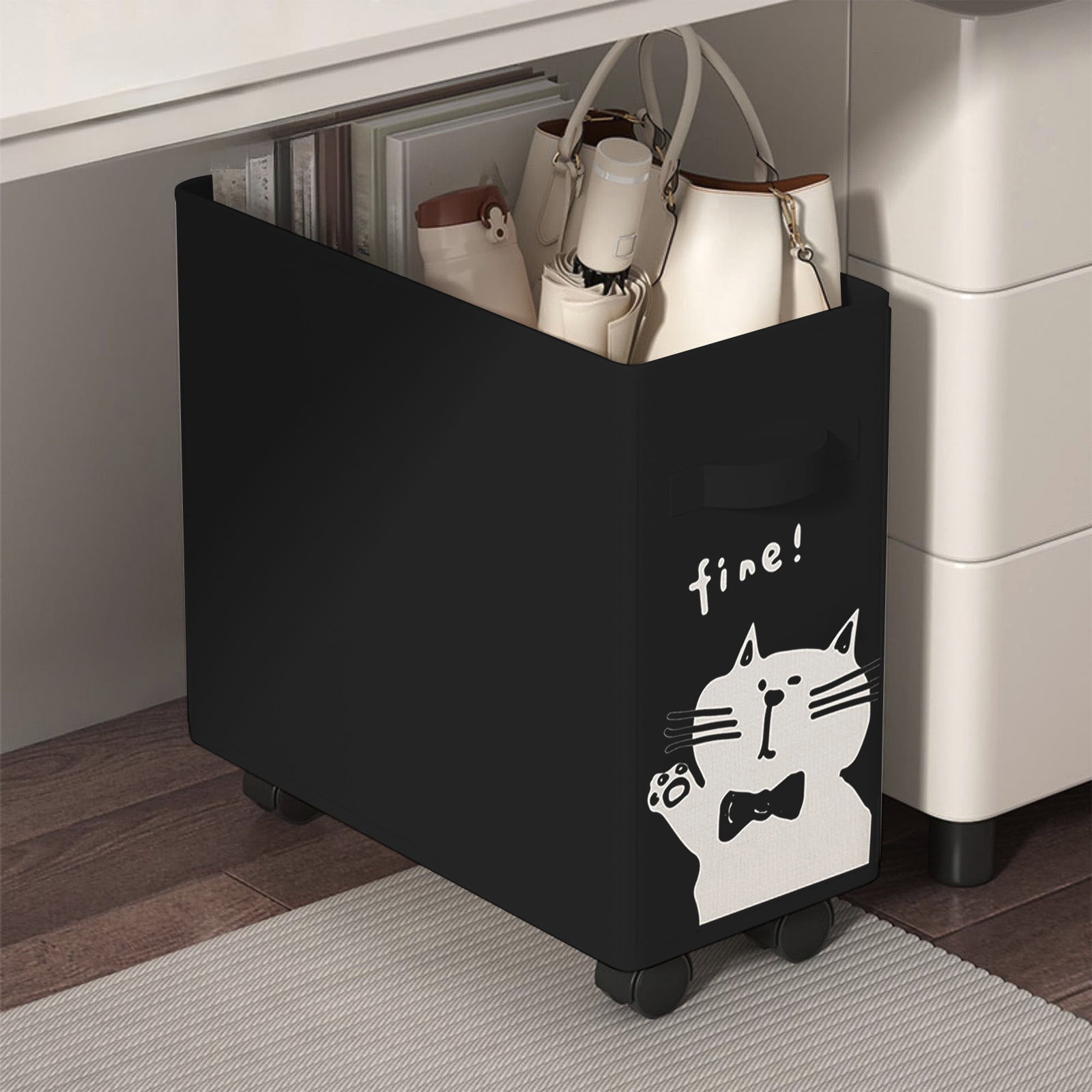 HongMinWen Laundry Organizer Box - Slim Laundry Hamper, Laundry Clothes ...