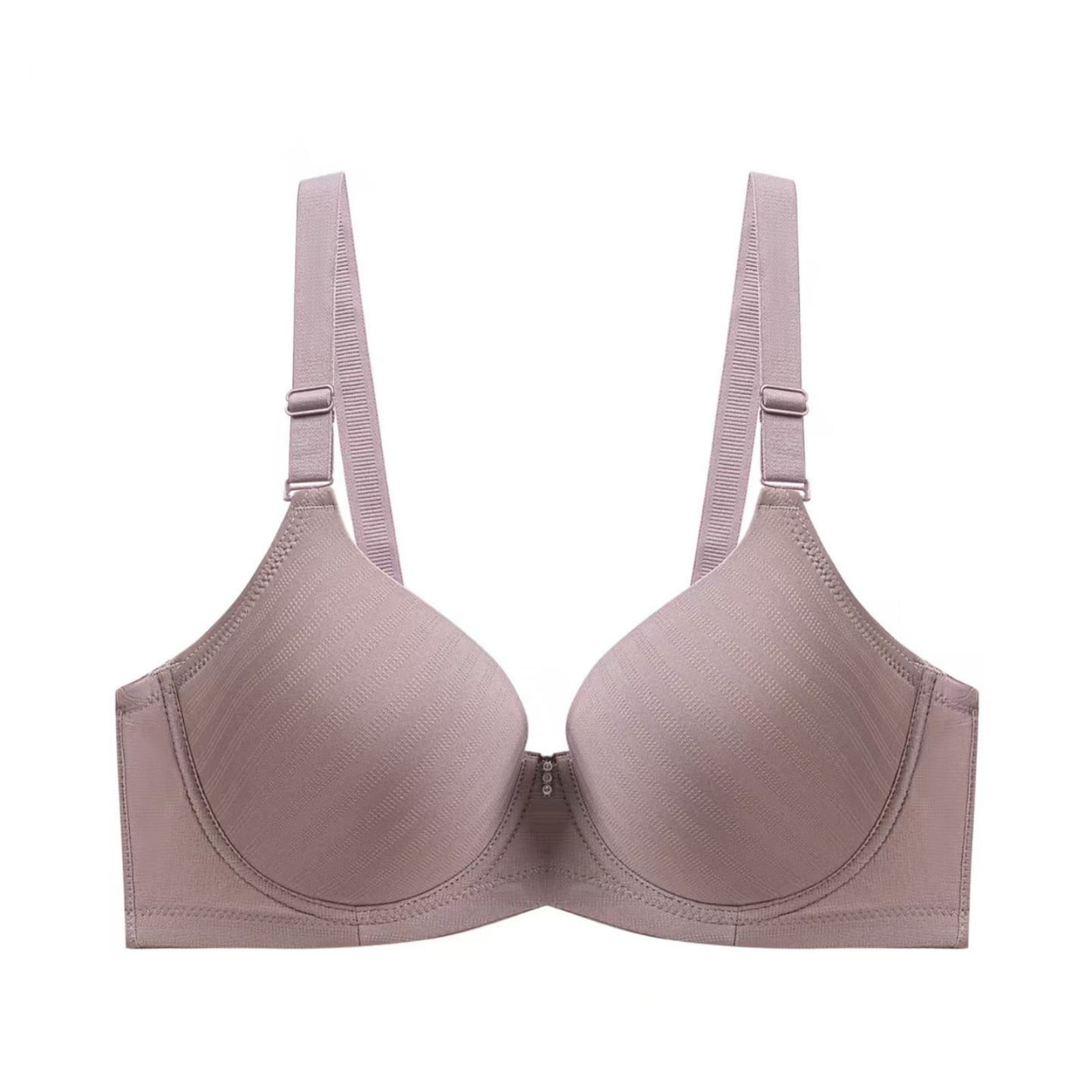 HongQid Breathable Underwire T-Shirt Bra Lightweight Everyday Bra for ...