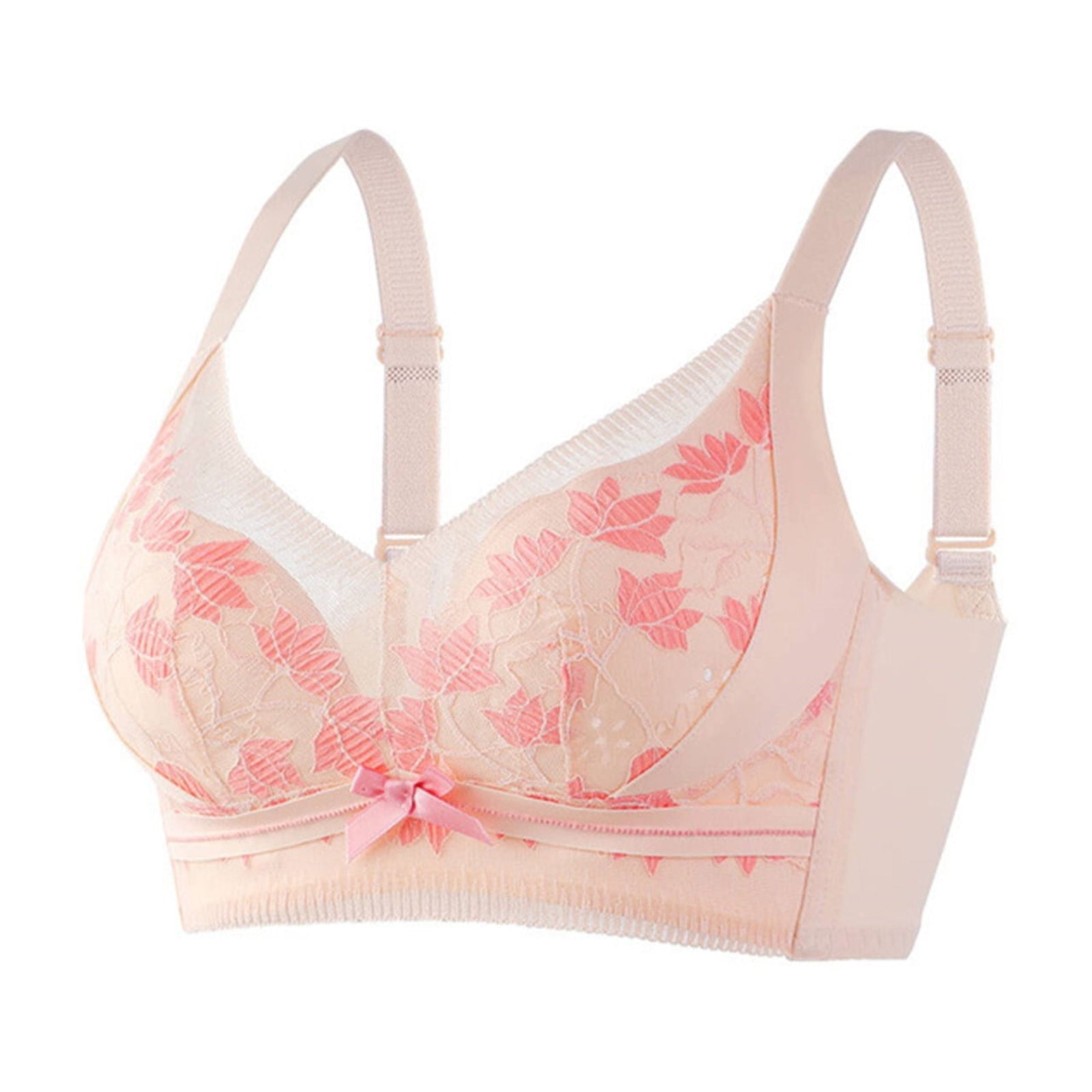 HongQid Push Up Bra Smoothing Back Fat Sexy Bra with Support ...