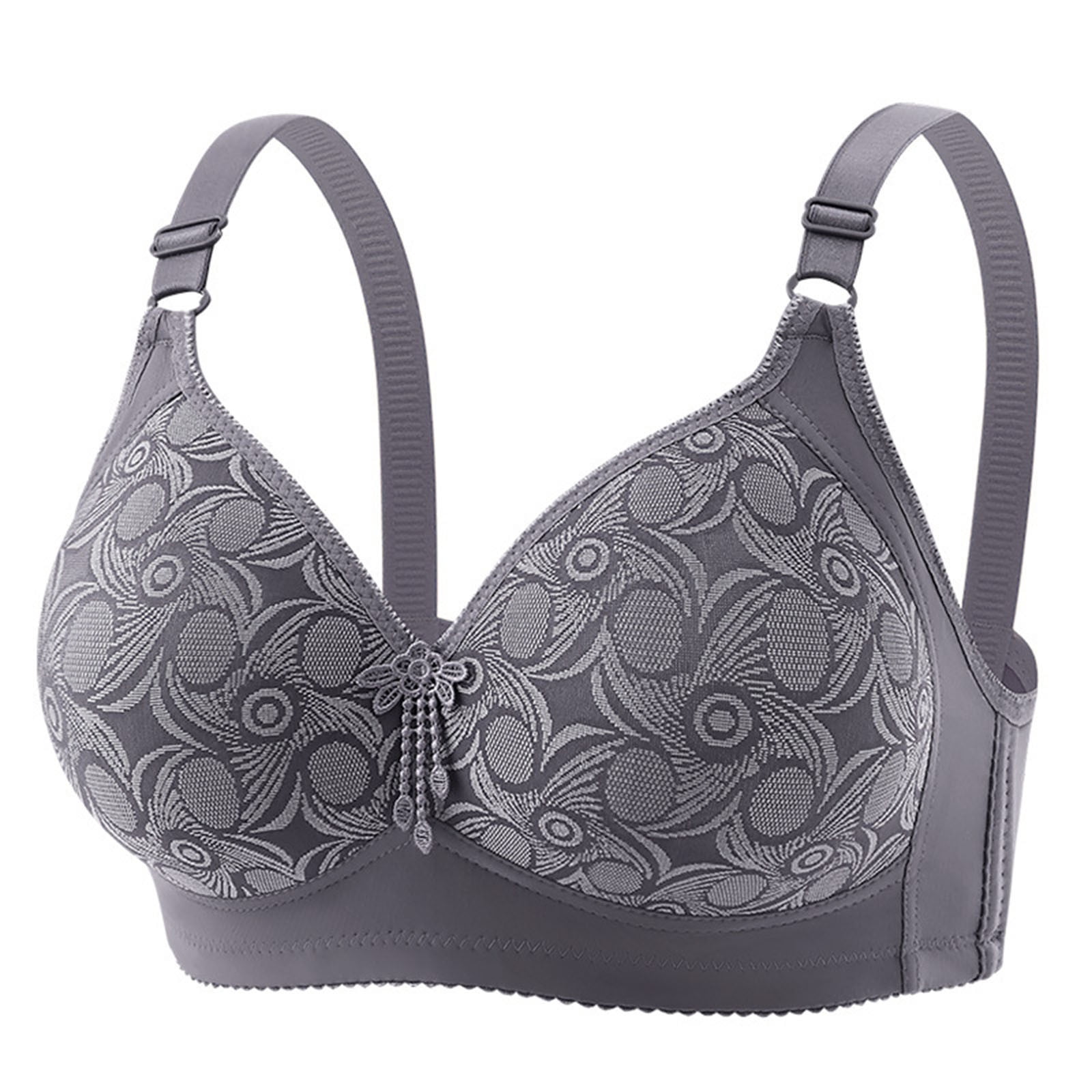 HongQid Push Up Everyday Bra Lightweight Padded Supportive Bra for ...