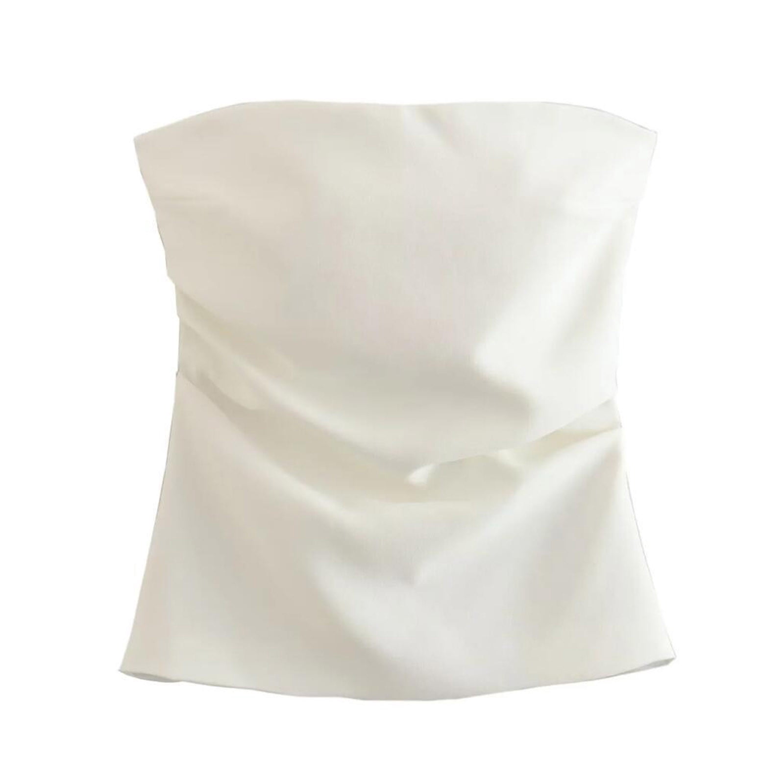 HongQid Strapless Tube Tops for Women Backless Going Out Bandeau Top ...
