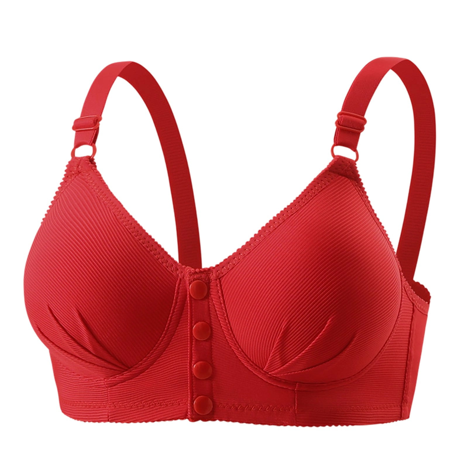 HongQid Womens Wirefree Bras for Big Buster Women Full Coverage ...