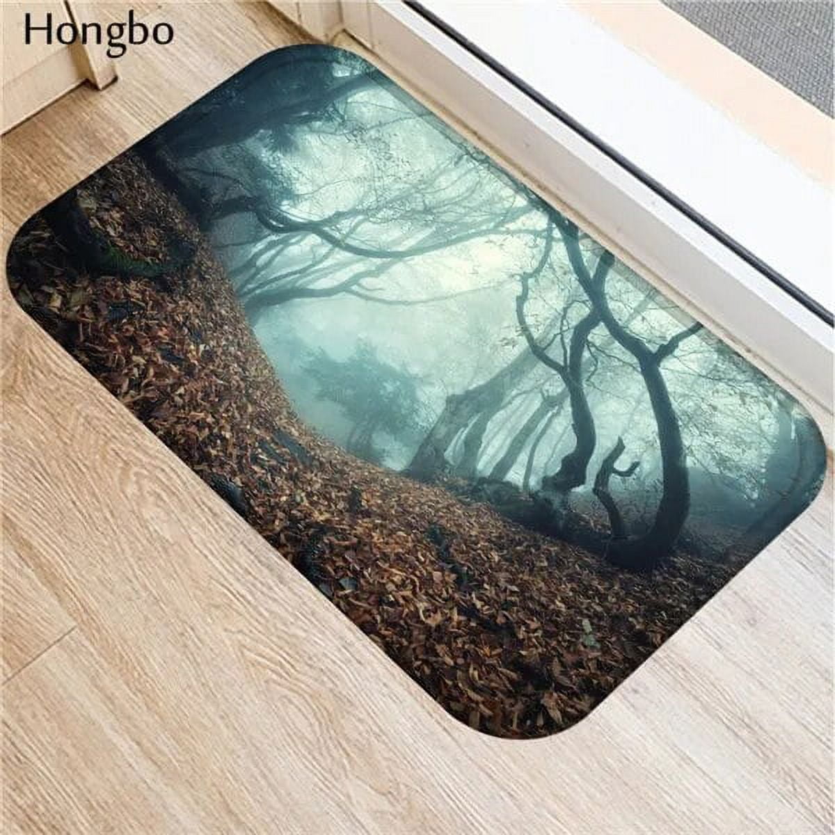Hongbo Modern Style Forest Scenery Print Carpets Anti-slip Floor Mat ...