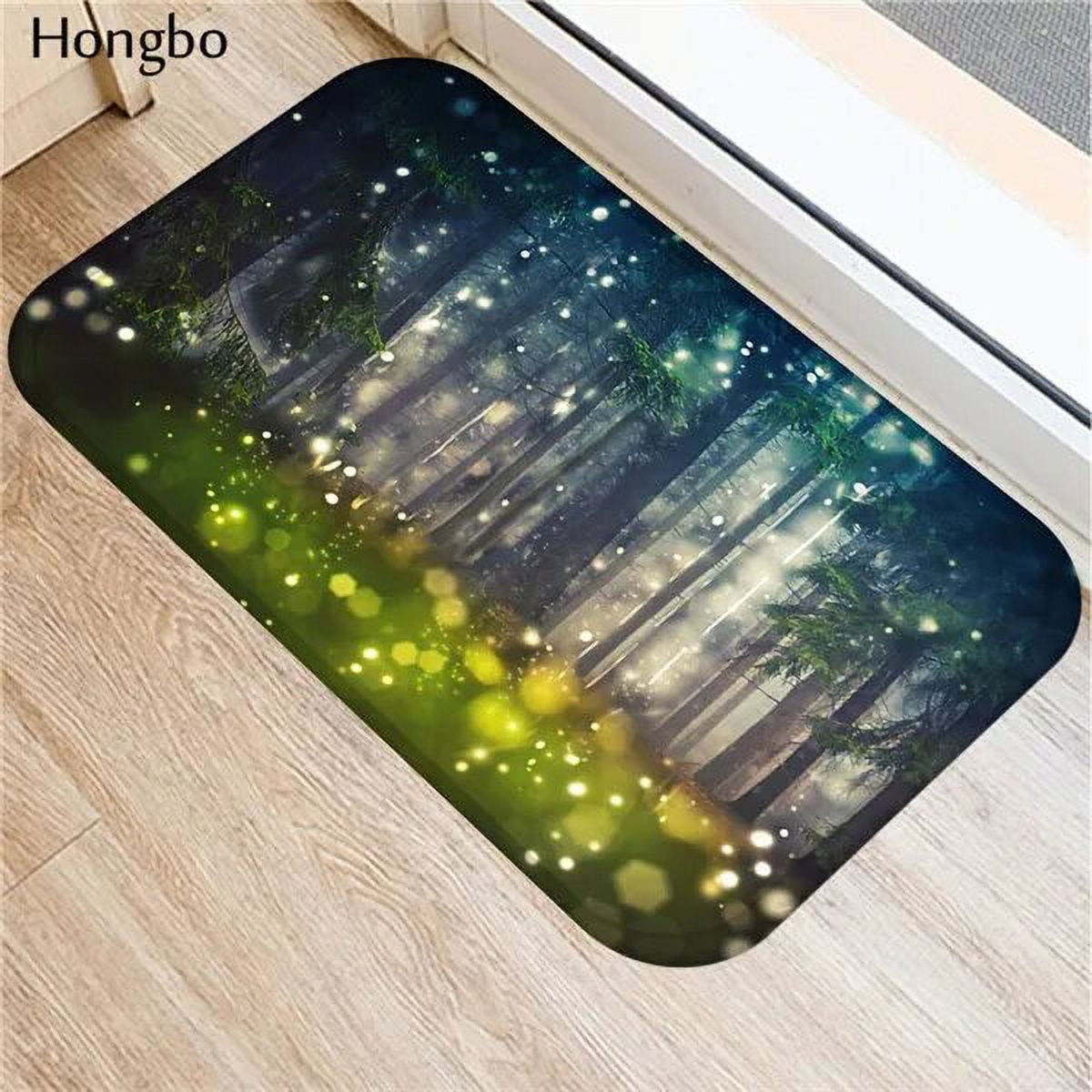Hongbo Modern Style Forest Scenery Print Carpets Anti-slip Floor Mat ...