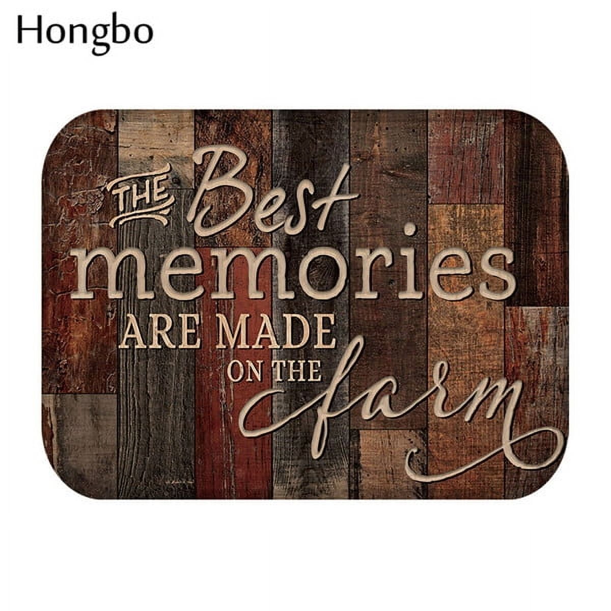 Hongbo Retro Letter Door Mat Anti Slip Doormats Door Entry Front Door ...