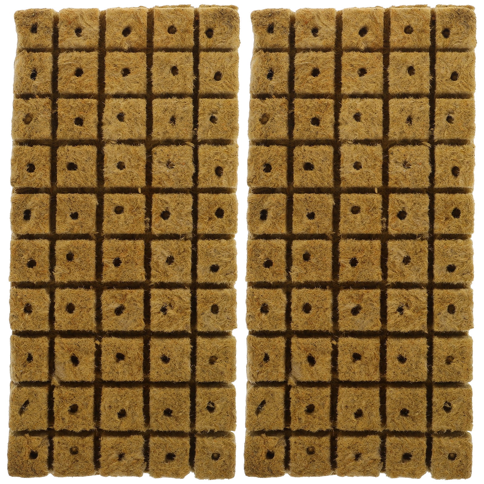 Hongchegh 100 Grow Cubes Starter Sheets for Hydroponic Cloning (25*25 ...