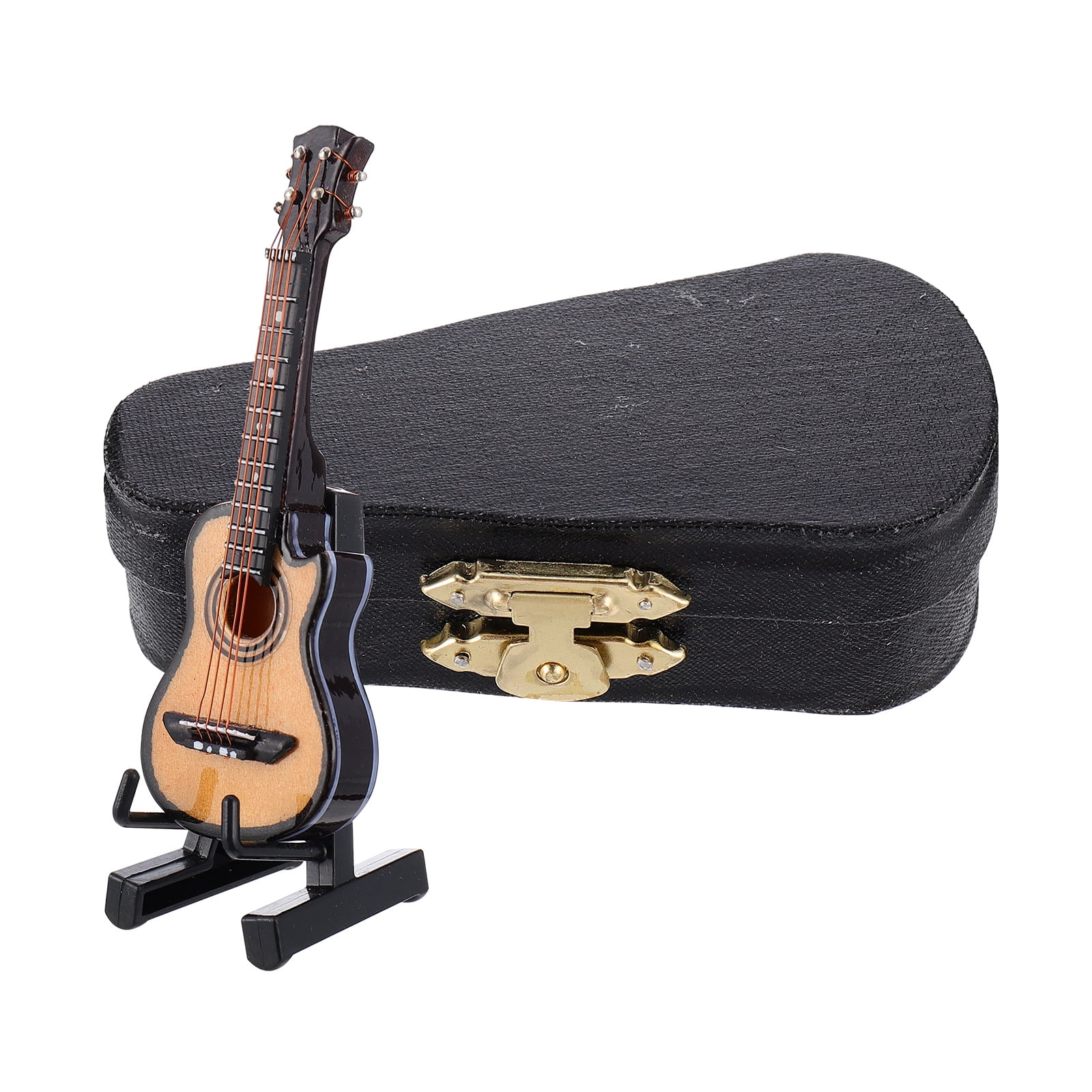 Hongchegh Mini Guitar Model 1 Set Miniature Electric Guitar Model ...