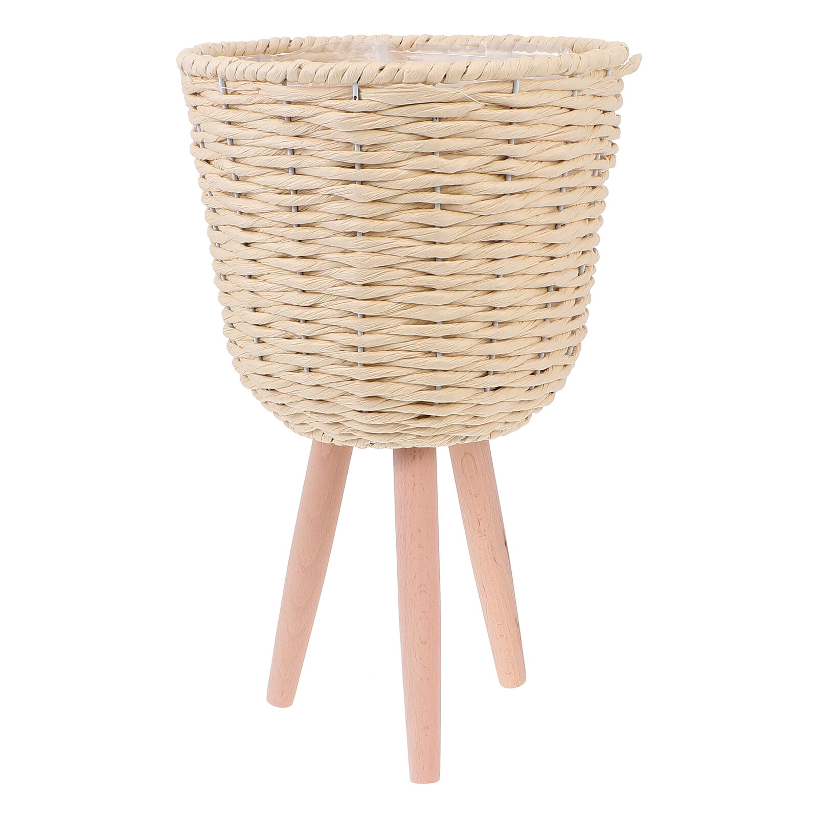 Hongchegh Modern Wicker with Stand - Indoor/Outdoor Rattan Basket ...