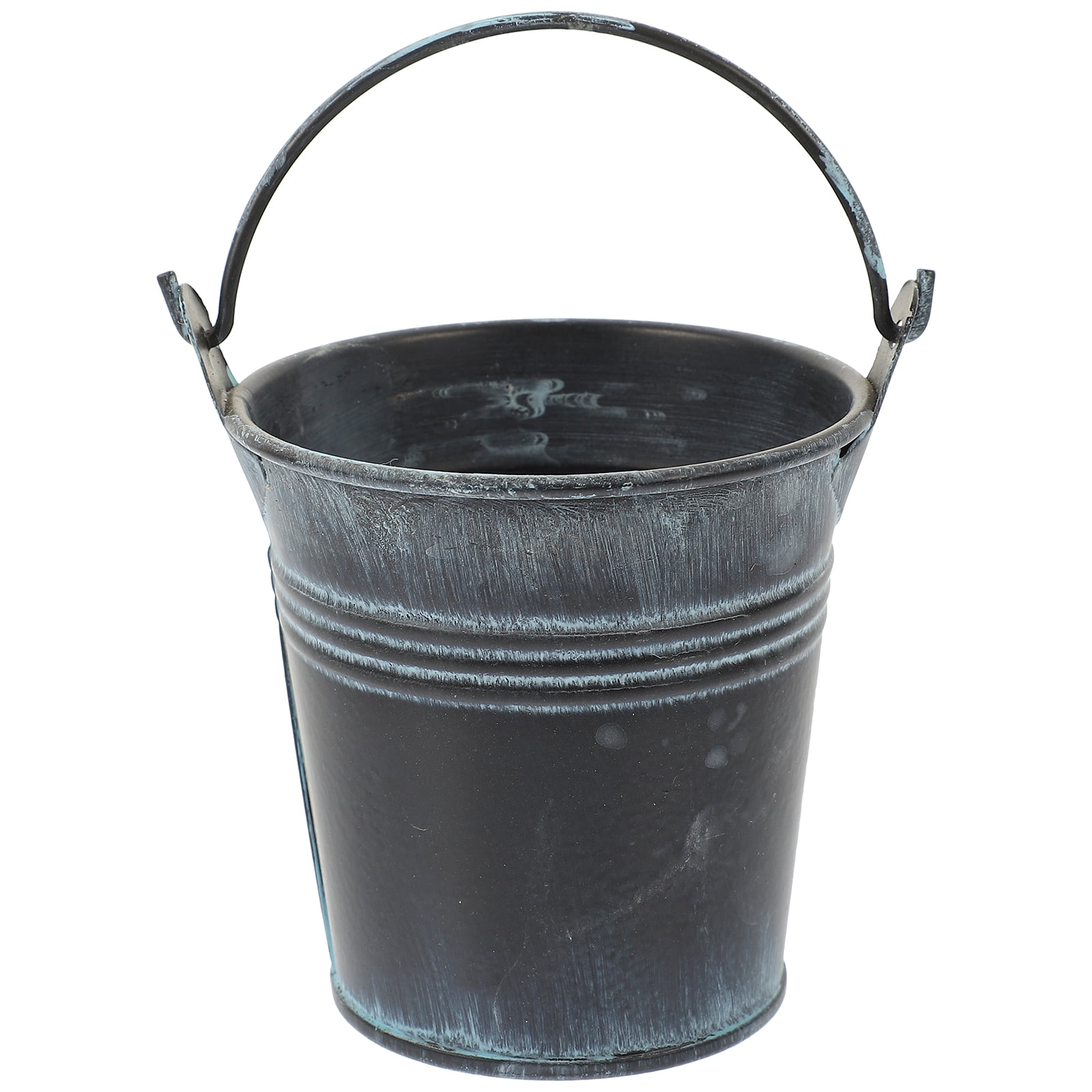 Hongchegh Retro bucket 3pcs Vintage Mini Iron Buckets Small Flower ...