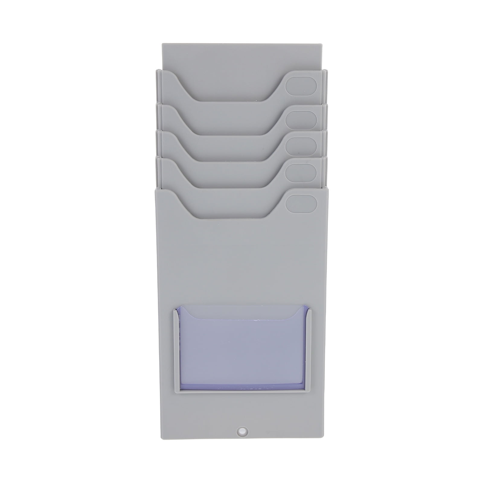 Hongchegh Time Card Rack Shelf 5 Pocket Wall Mount for Office Factory ...