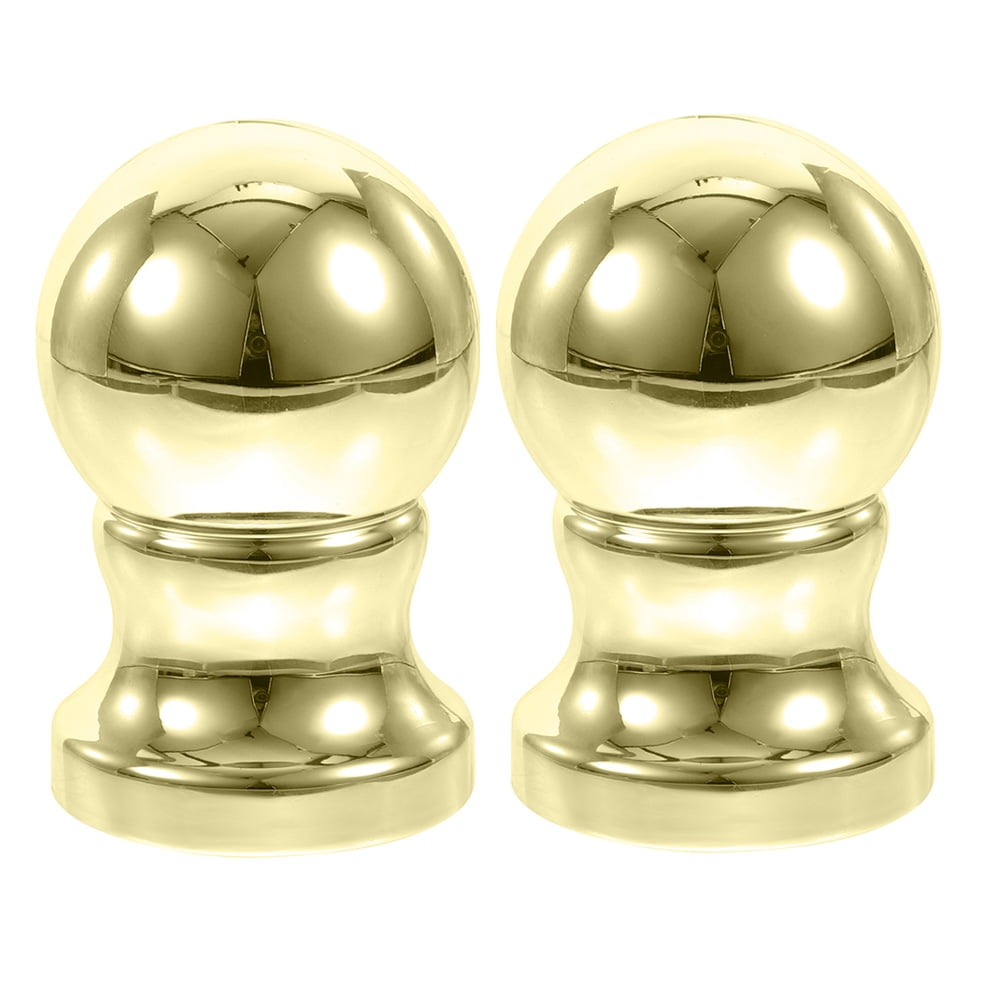 Golden ABS Flagpole Finial Balls for Daily Use 2Pcs Lightweight and ...