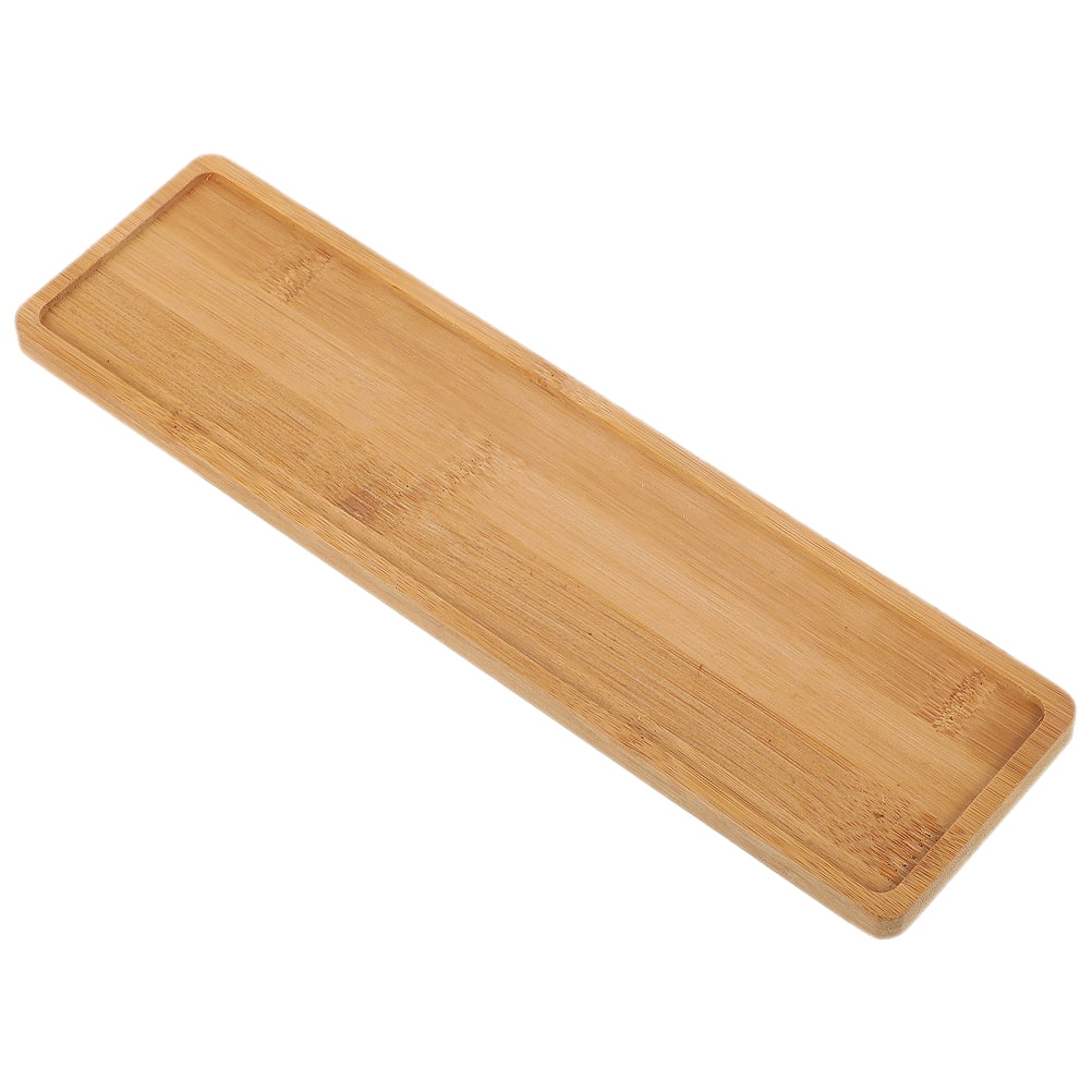 Hongchegh garden bamboo tray Rectangle Wooden Trays - Wood Serving Tray ...