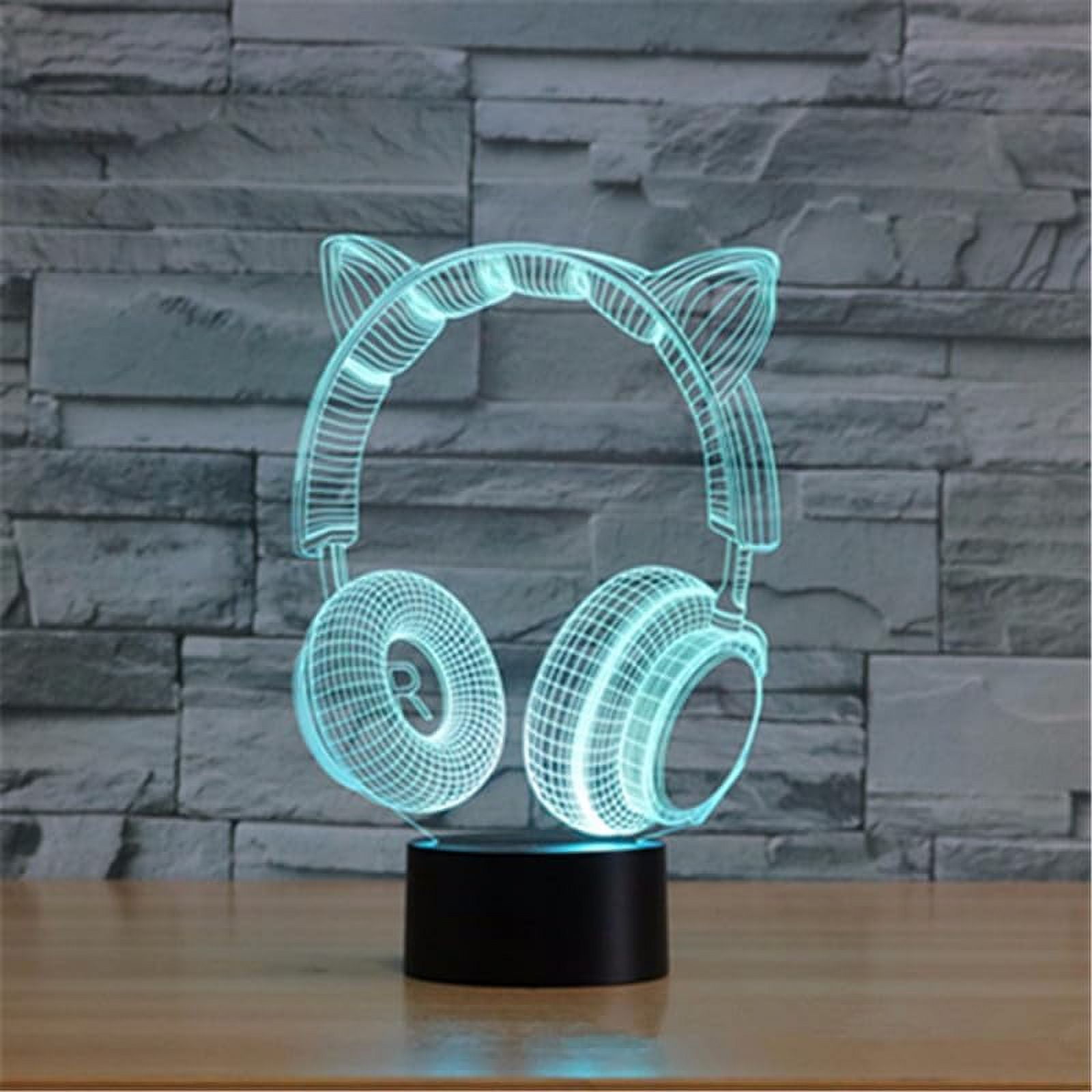 Hggkaie 3D Night Lamp, 3D Illusion Night Light 3D Airplane Optical ...