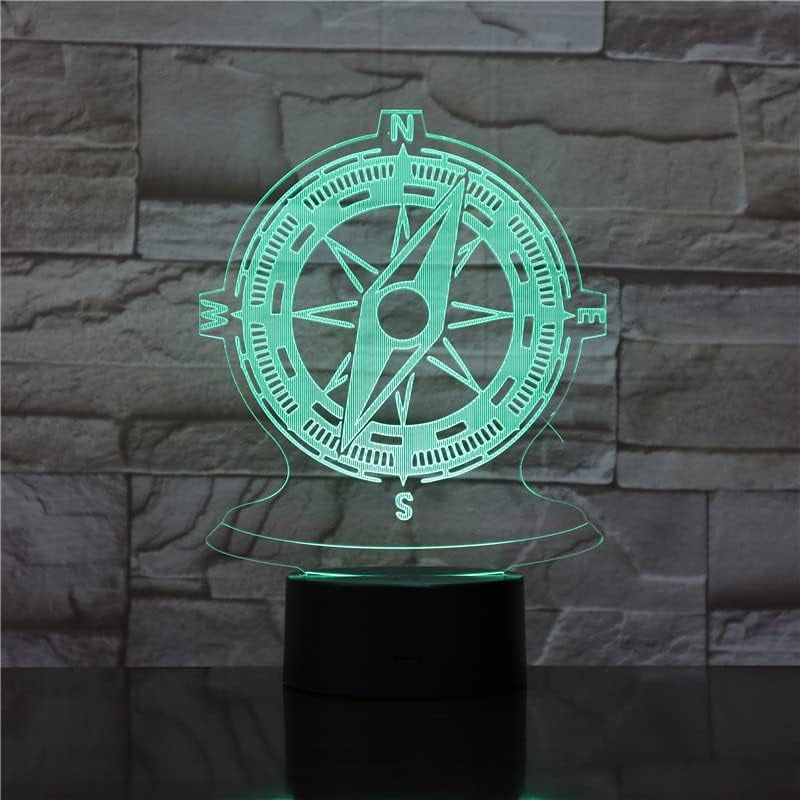 Hggkaie Boat Sailing Night Light Toys Lamp for Kids, RGB USB Powered ...