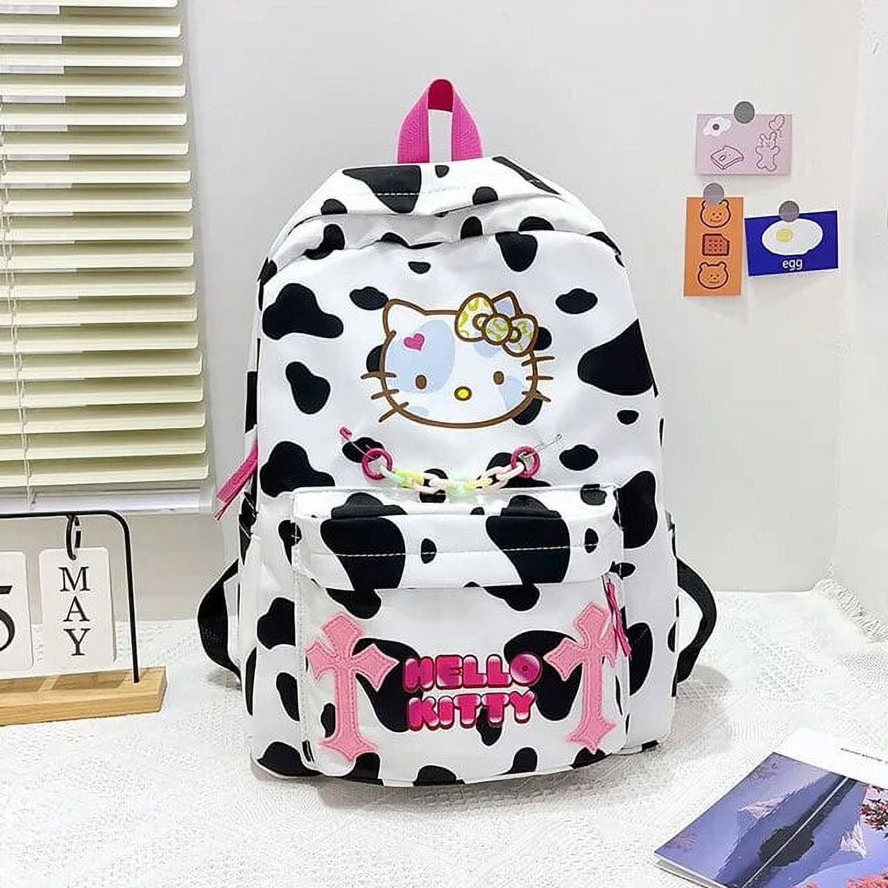 Hongli Women's Large Capacity Aoger Hello Kitty Kawaii School Backpack ...
