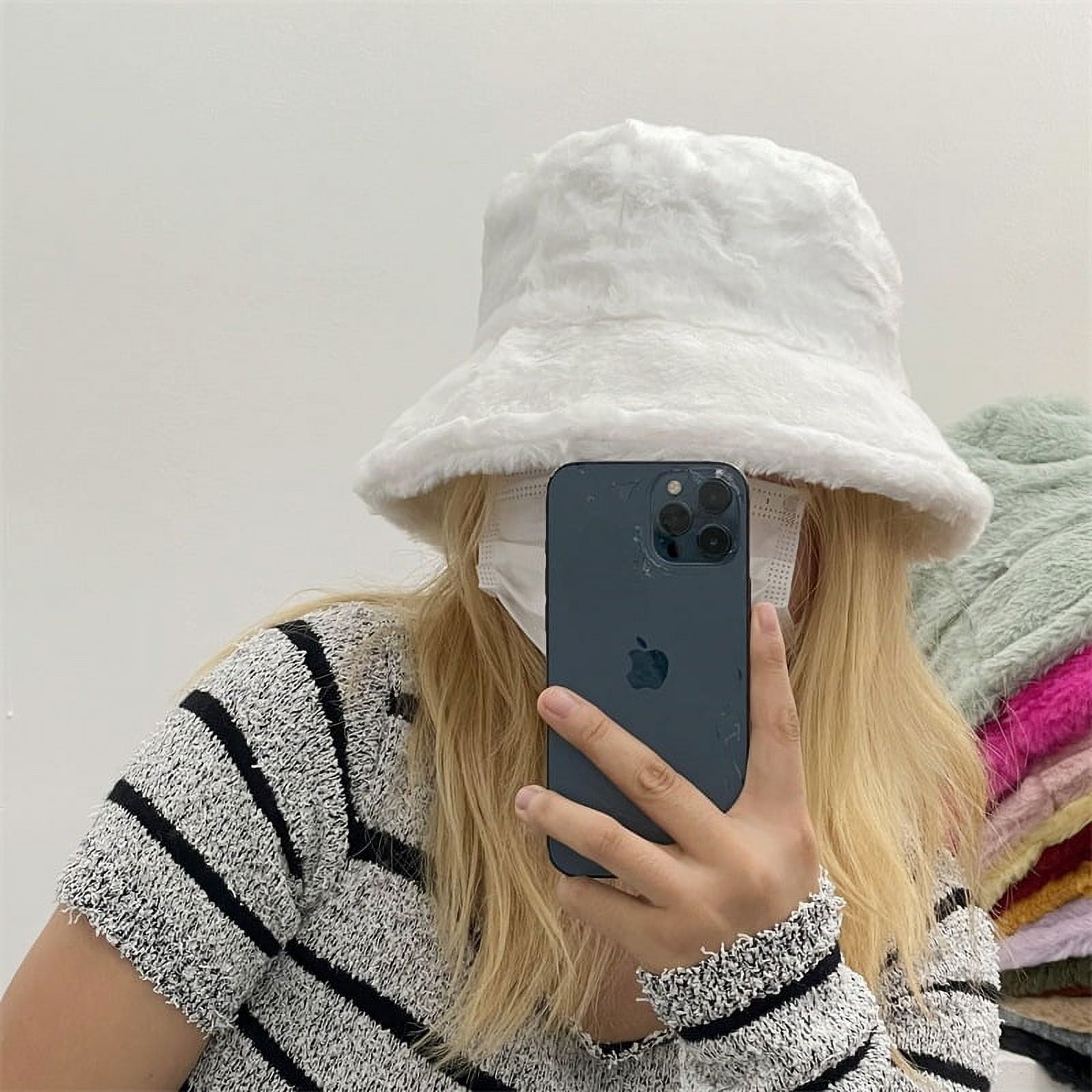 Hongrun Autumn And Winter Must Come~Pure Colored Fisherman Hat With No ...