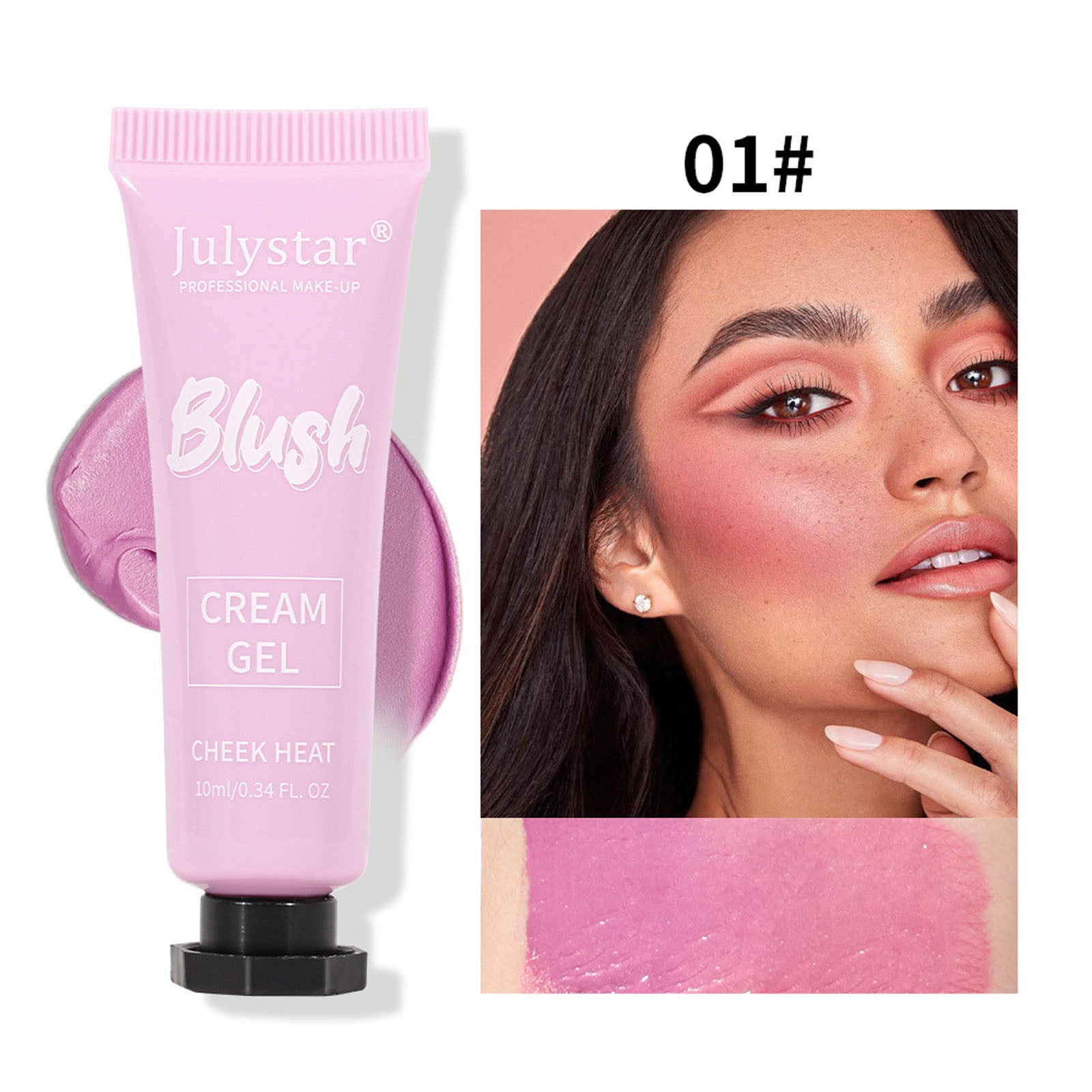 Hongssusuh Blush Makeup Blush Powder Blusher Stick Brightens And ...