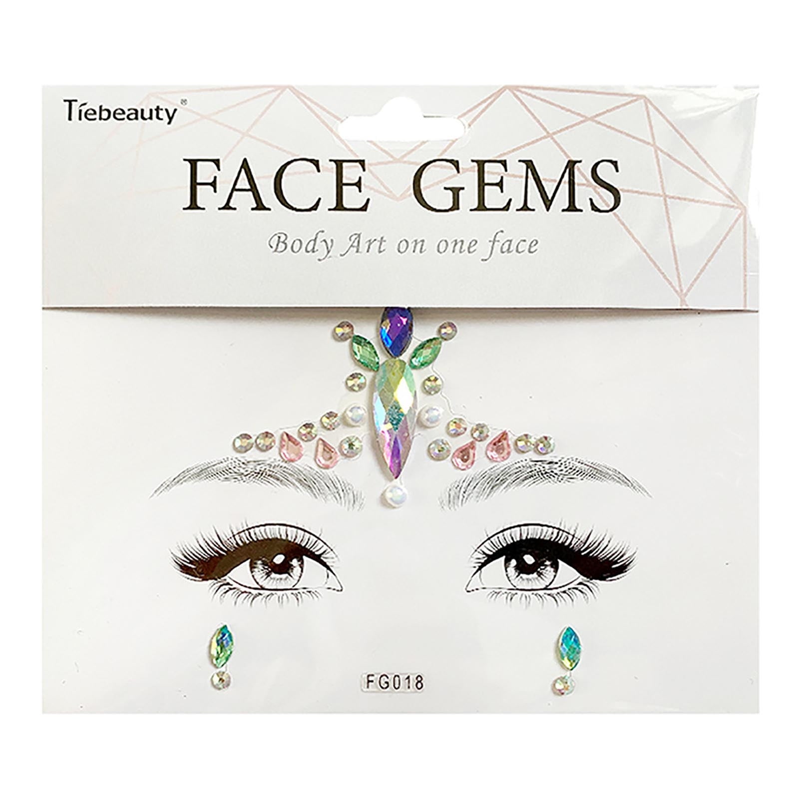 Hongssusuh Custom Stickers Tattoo Cover Up Face Rhinestone Stickers ...