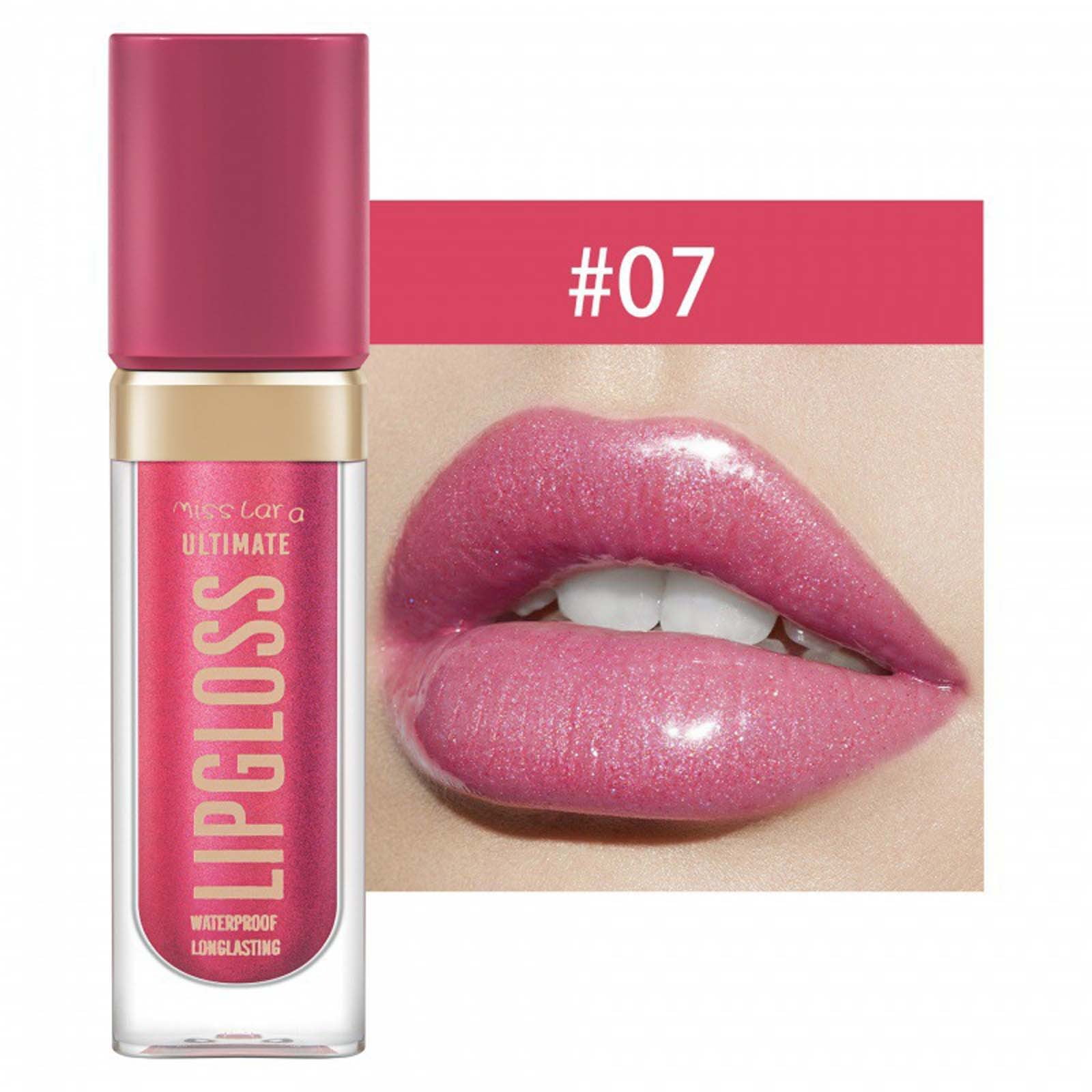 Hongssusuh Lip Gloss Set Lip Gloss Base Moisturizing And Lip Gloss With A Fine And Long-Lasting ...