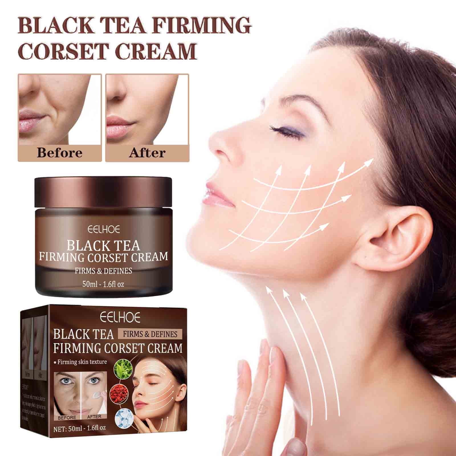 Hongssusuh Moisturizer Face Cream Hydrating Black Tea Firming Corset ...