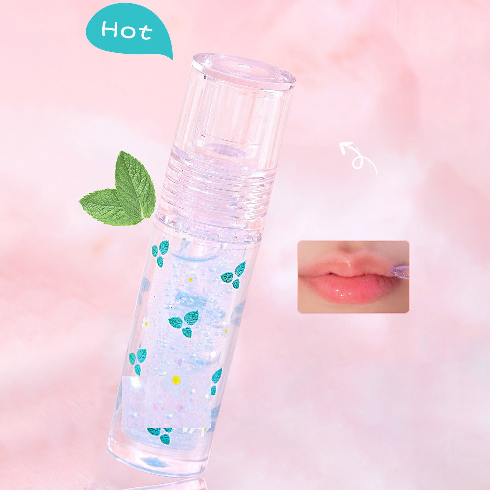 Hongssusuh Moisturizing Skin Care Shiny And Lip Oil Moisturizes Repairs And Fades Lip Lines Lip ...