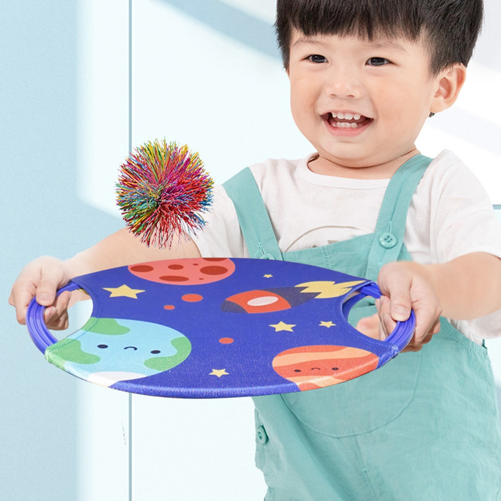 Hongssusuh Toys Gift Elastic Loop Catch Ball For Kids - Preschool ...