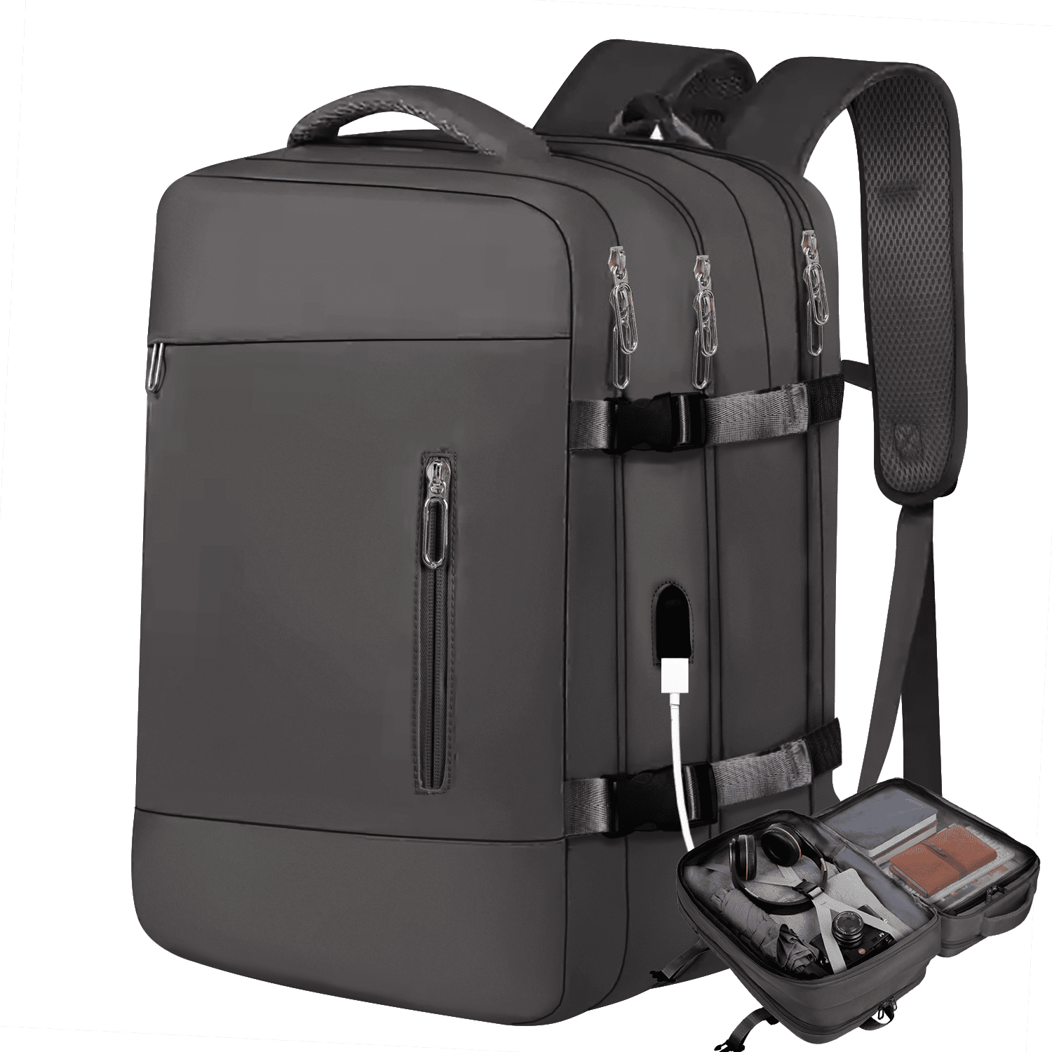 Hongyan Family Backpack for Women Men,Travel Carry On Backpack,TSA ...