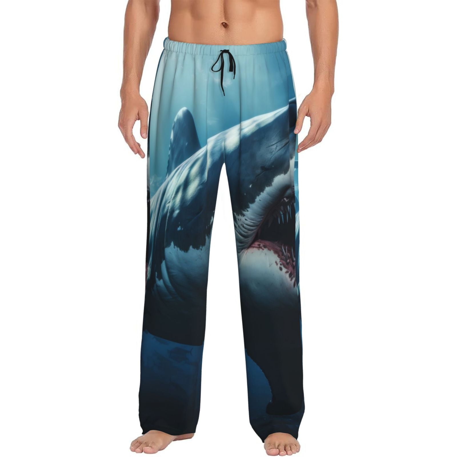 Honiee 3D Realistic Shark for men - a sleek fusion of Straight Pajama ...