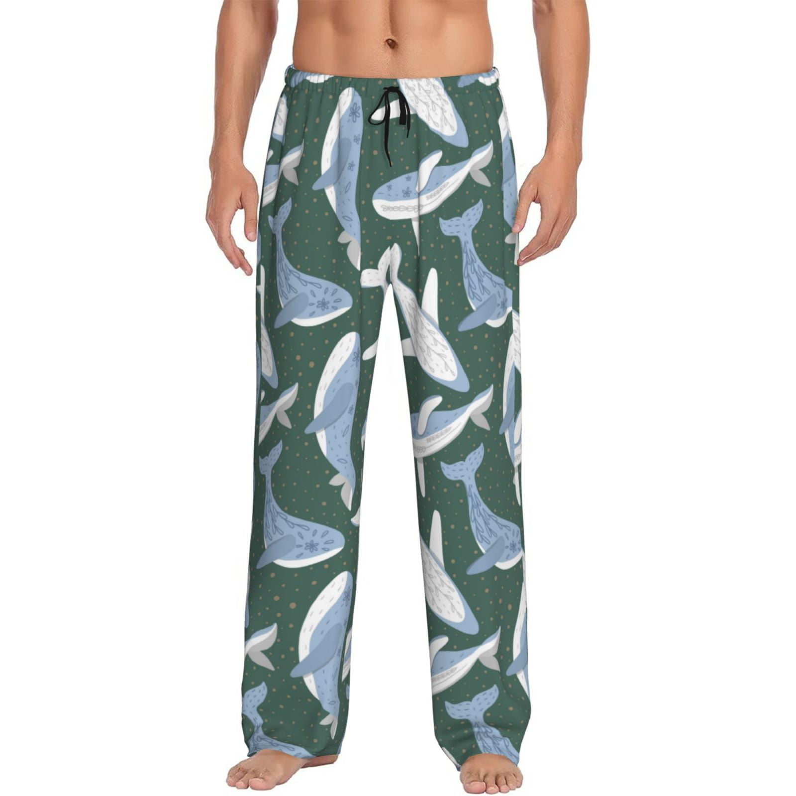 Honiee Beautiful Whales for men - a sleek fusion of Straight Pajama ...