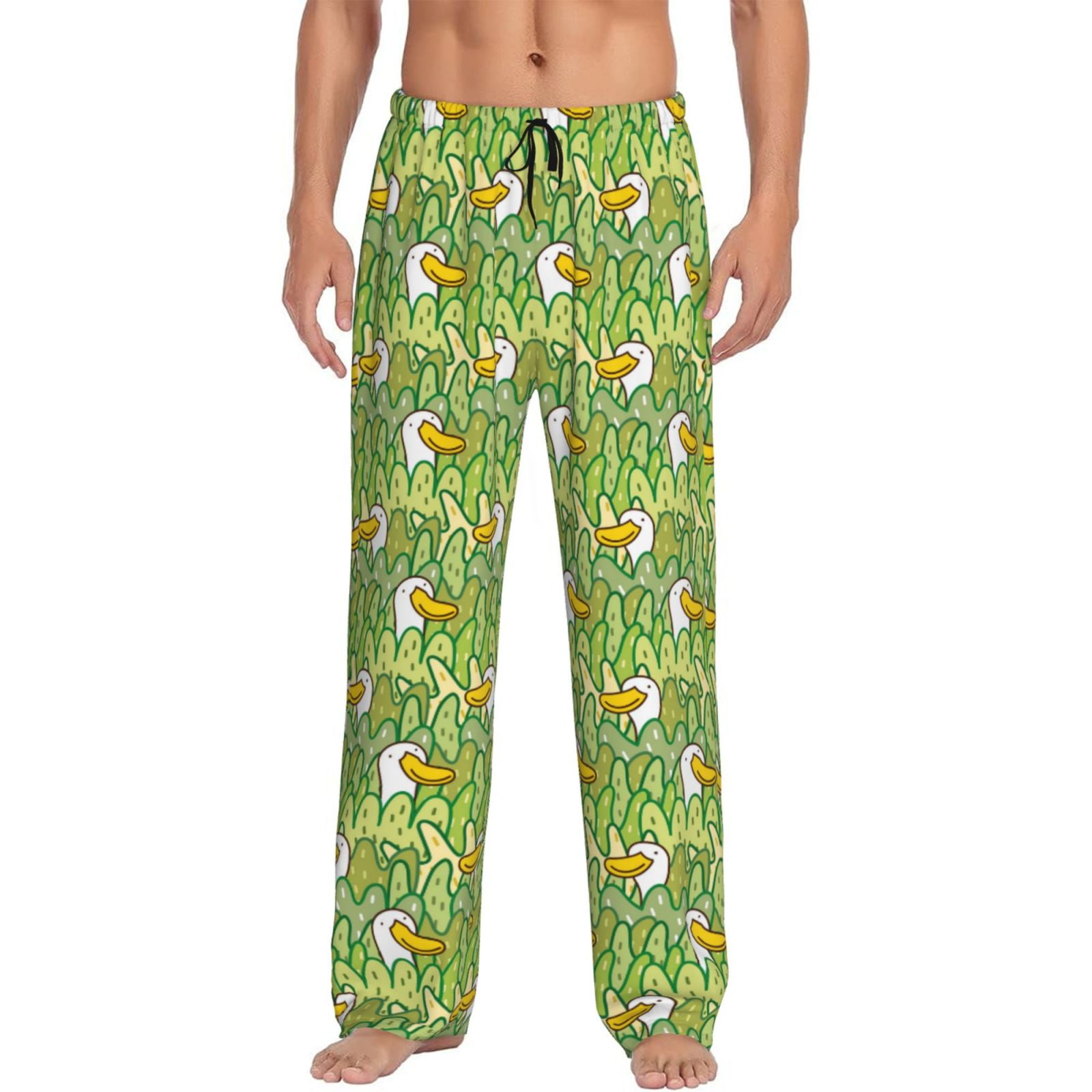 Honiee Cartoon Duck for men - a sleek fusion of Straight Pajama Pants ...