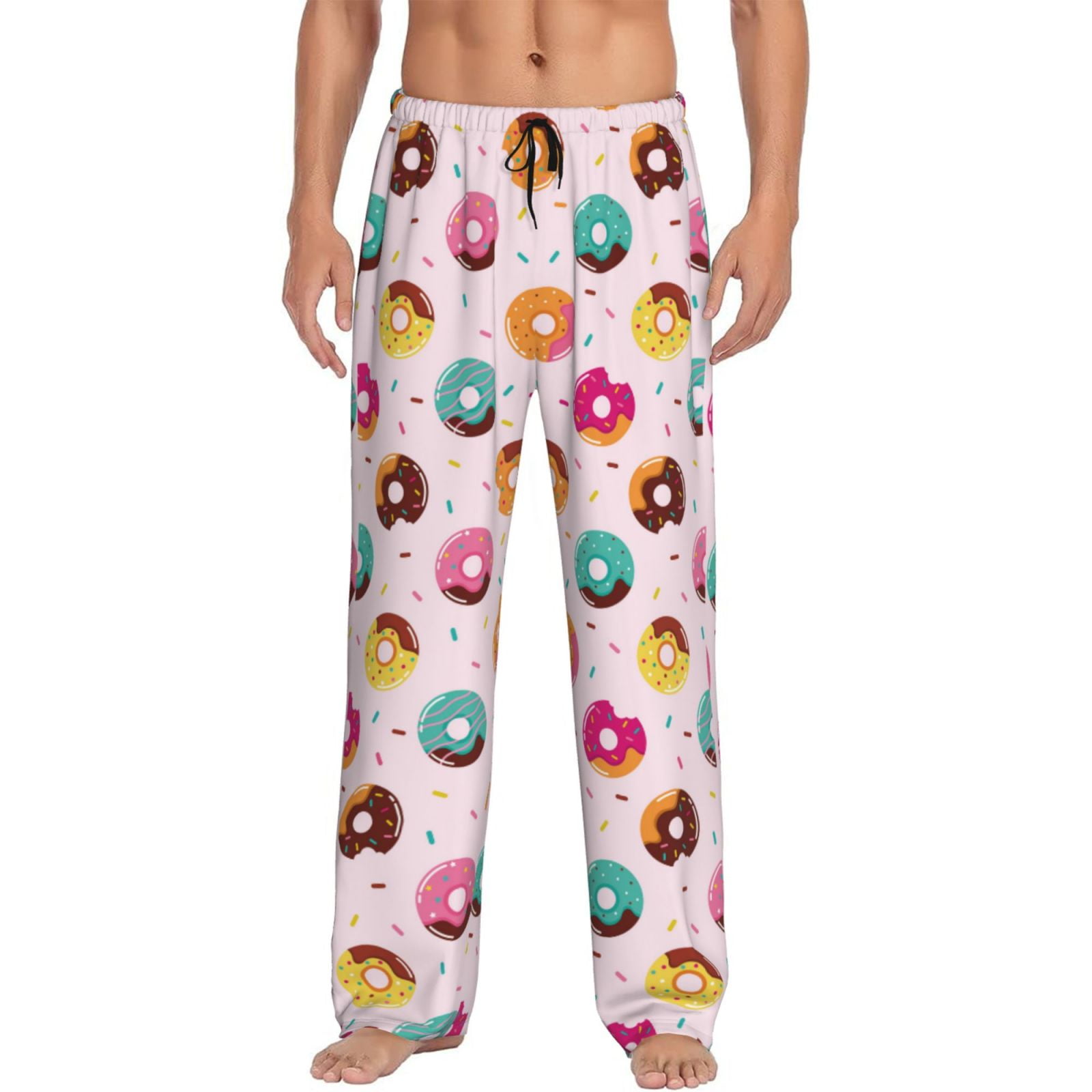 Honiee Colorful Donuts for men - a sleek fusion of Straight Pajama ...