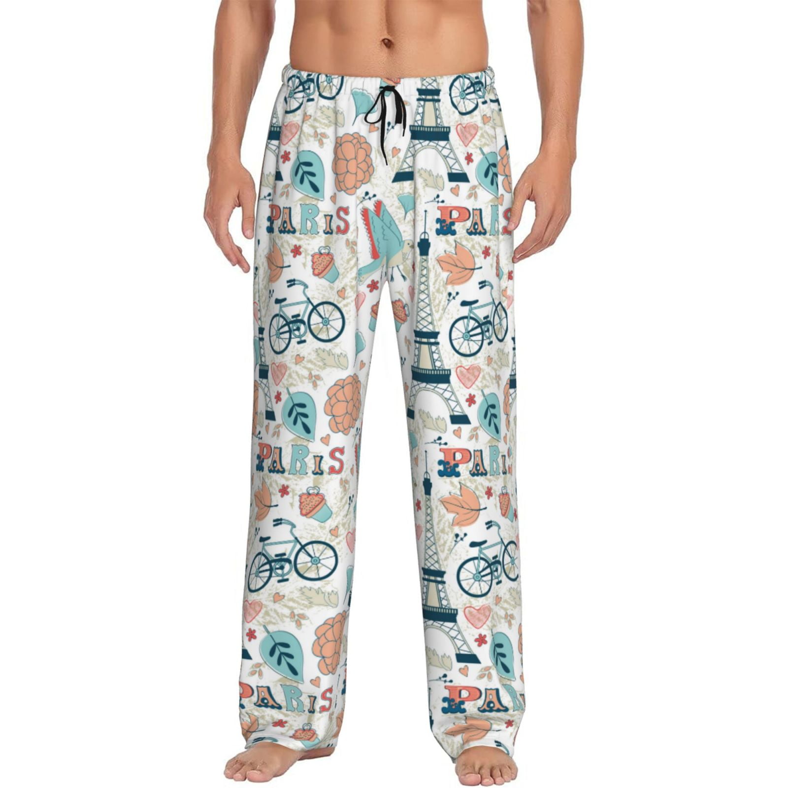 Honiee Eiffel Tower for men - a sleek fusion of Straight Pajama Pants ...