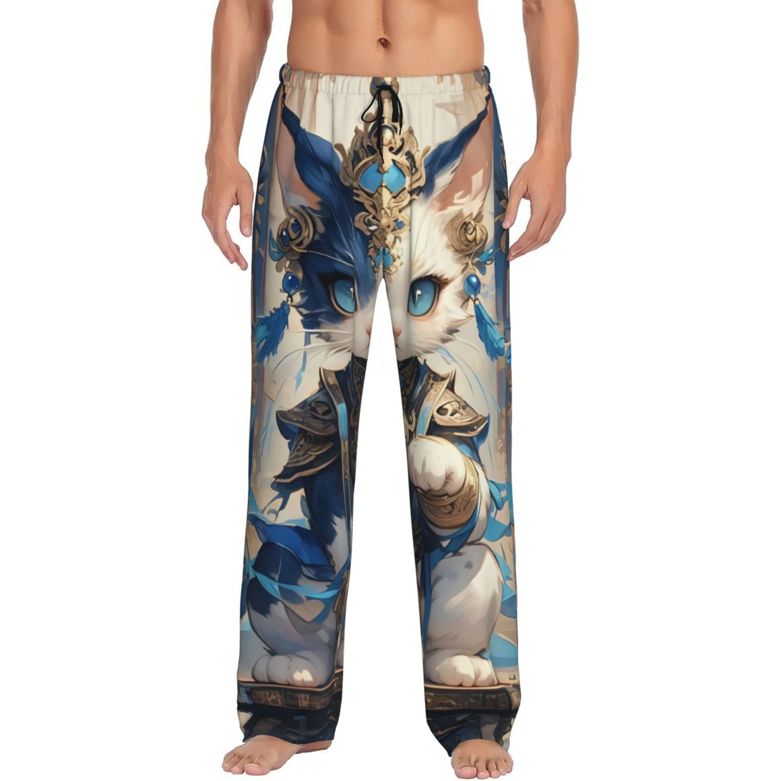 Honiee Exotic Blue Cat for men - a sleek fusion of Straight Pajama ...