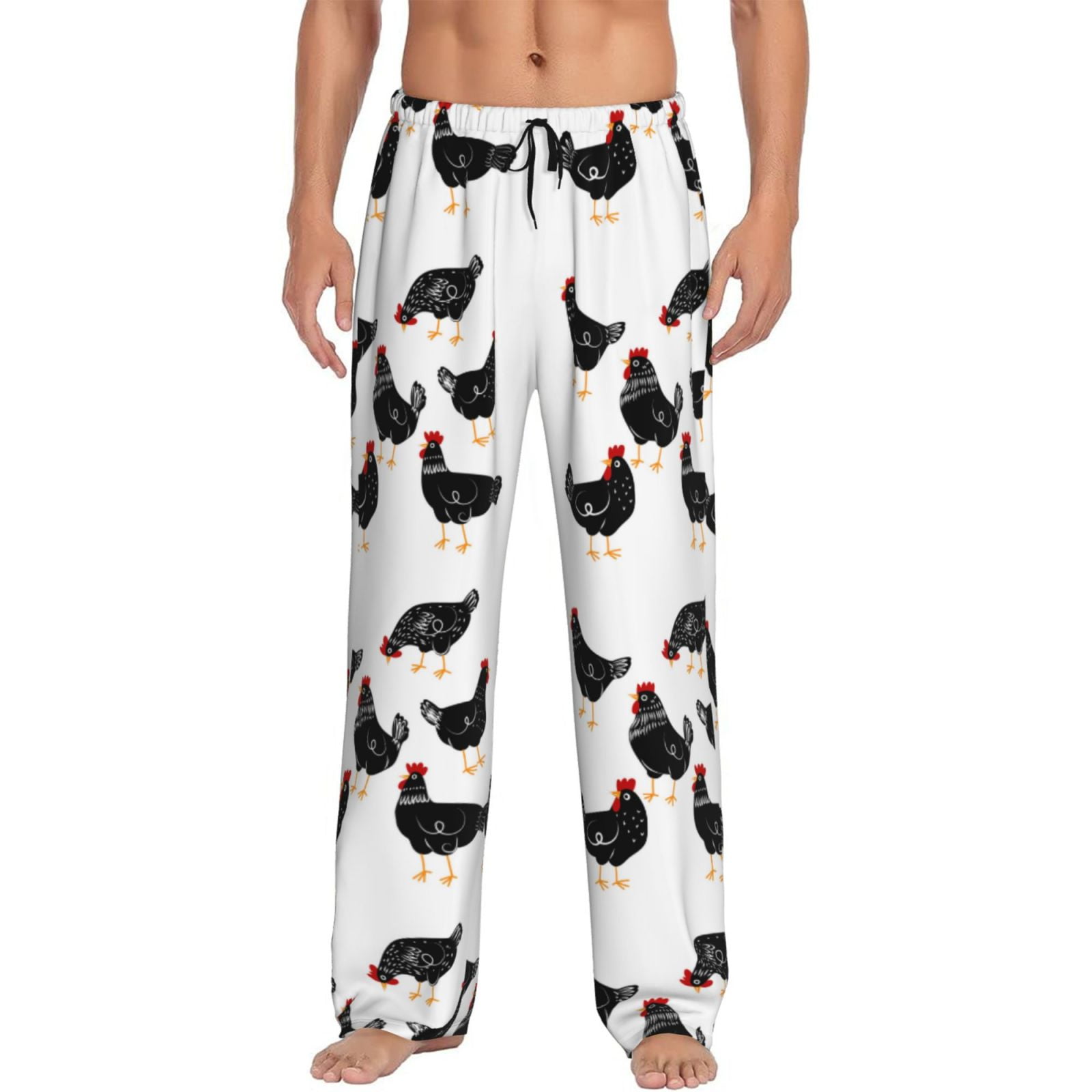 Honiee Funny Chicken for men - a sleek fusion of Straight Pajama Pants ...