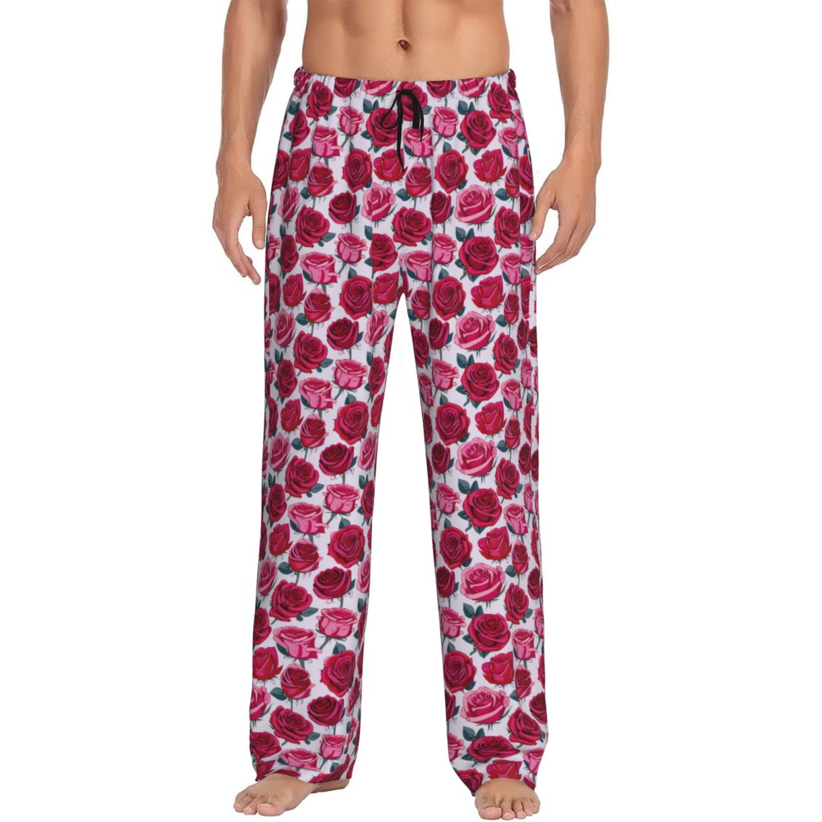 Honiee Rose Flowers for men - a sleek fusion of Straight Pajama Pants ...