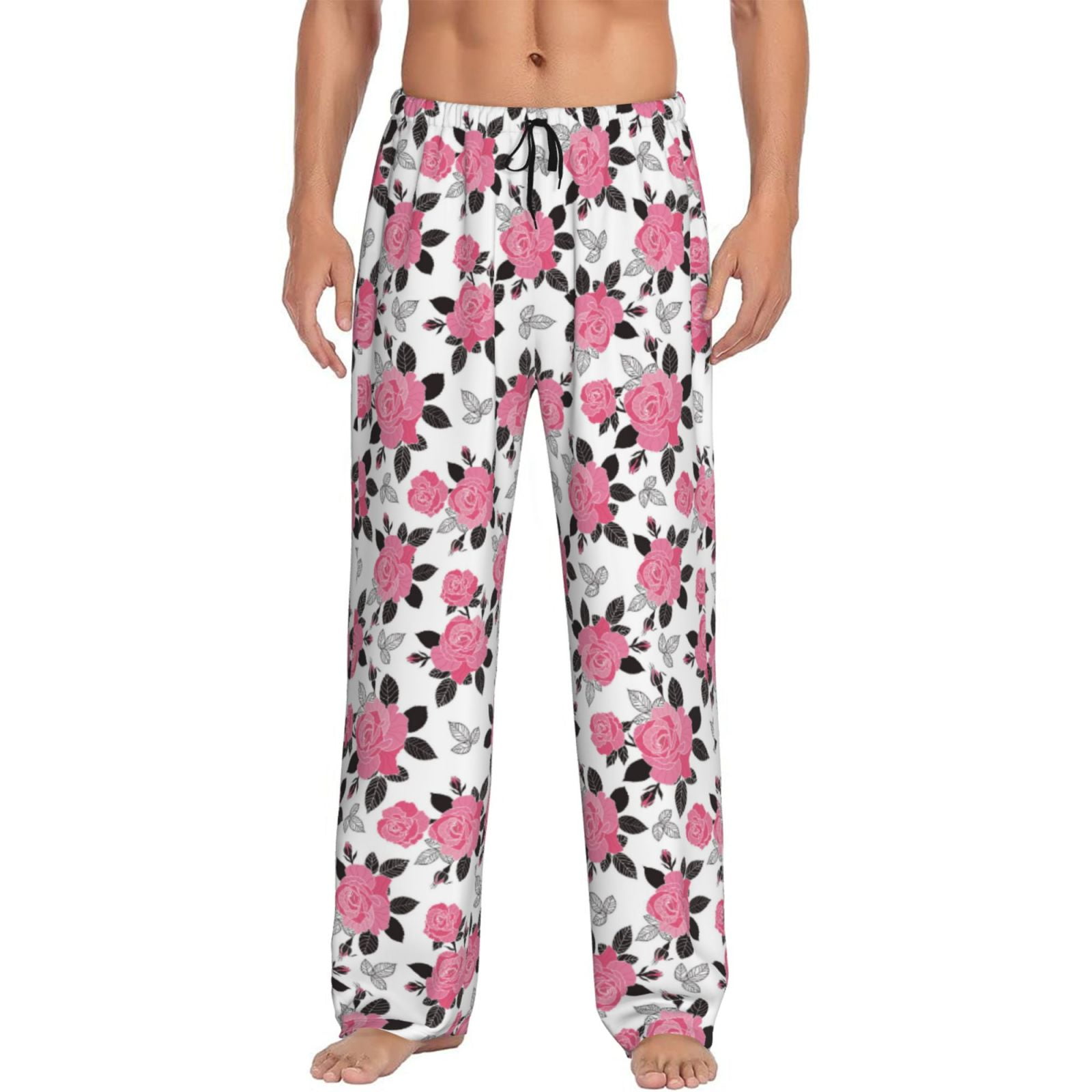 Honiee Rose Flowers for men - a sleek fusion of Straight Pajama Pants ...