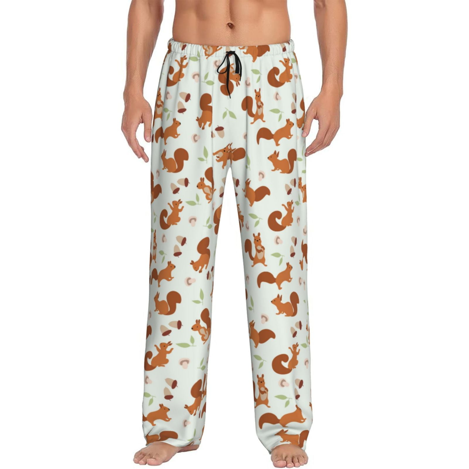 Honiee Squirrel Playing for men - a sleek fusion of Straight Pajama ...