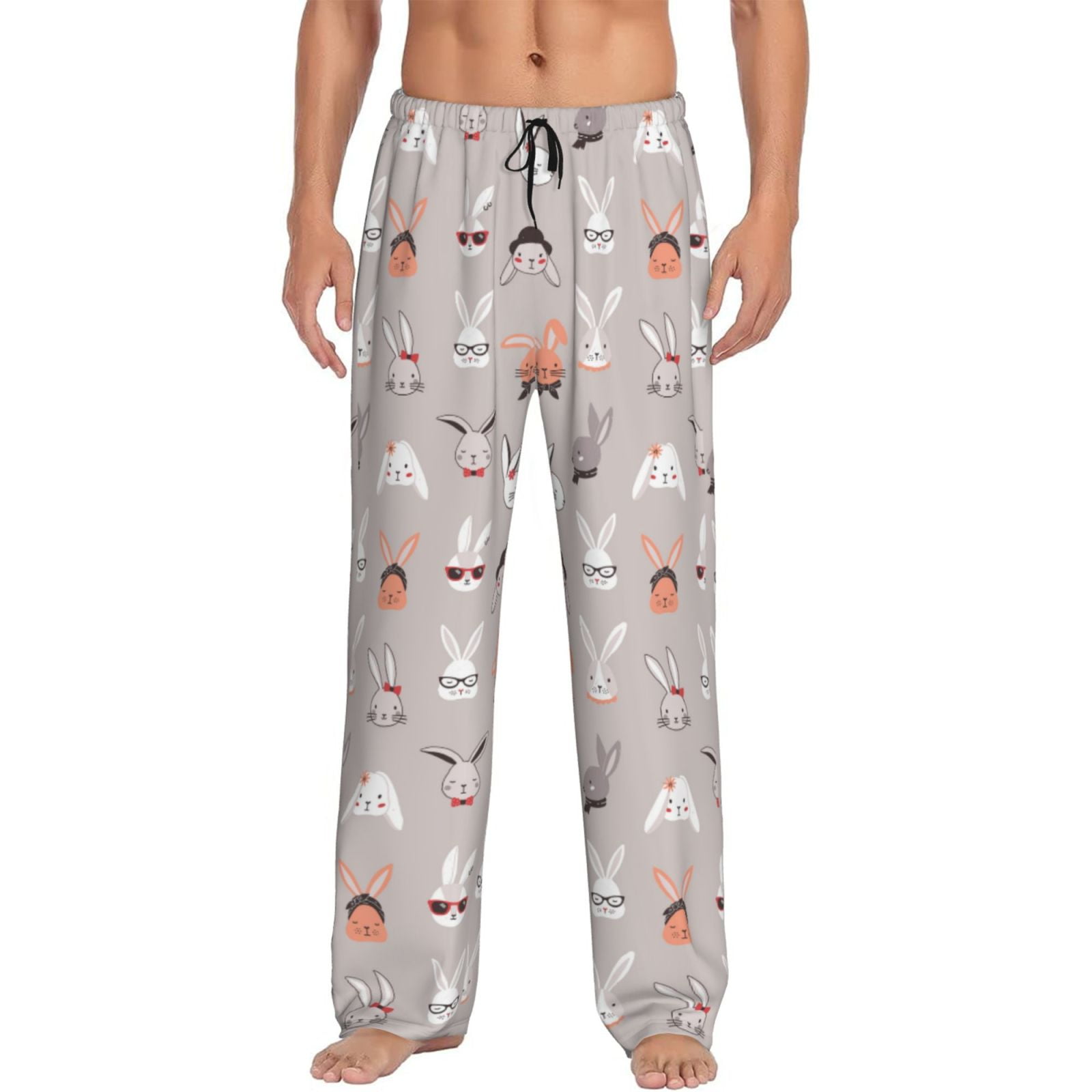 Honiee Various Rabbits for men - a sleek fusion of Straight Pajama ...
