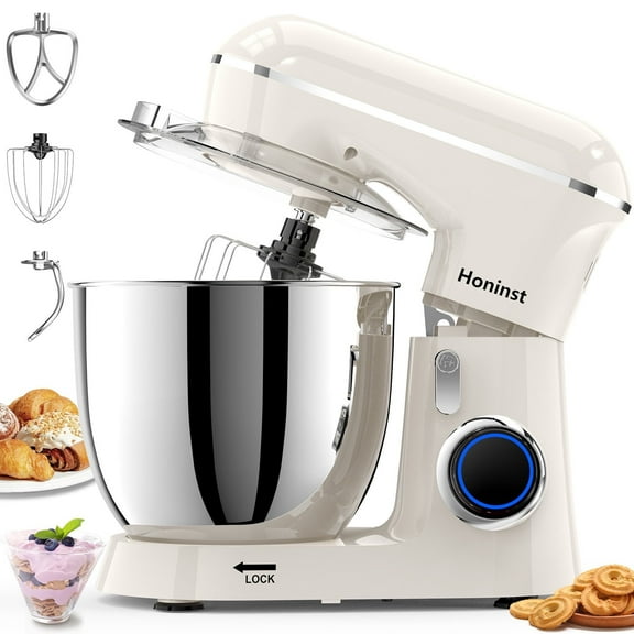 Free Shipping! CEBORY Stand Mixer, 6.5 QT Tilt-Head Food Mixer, 10 ...