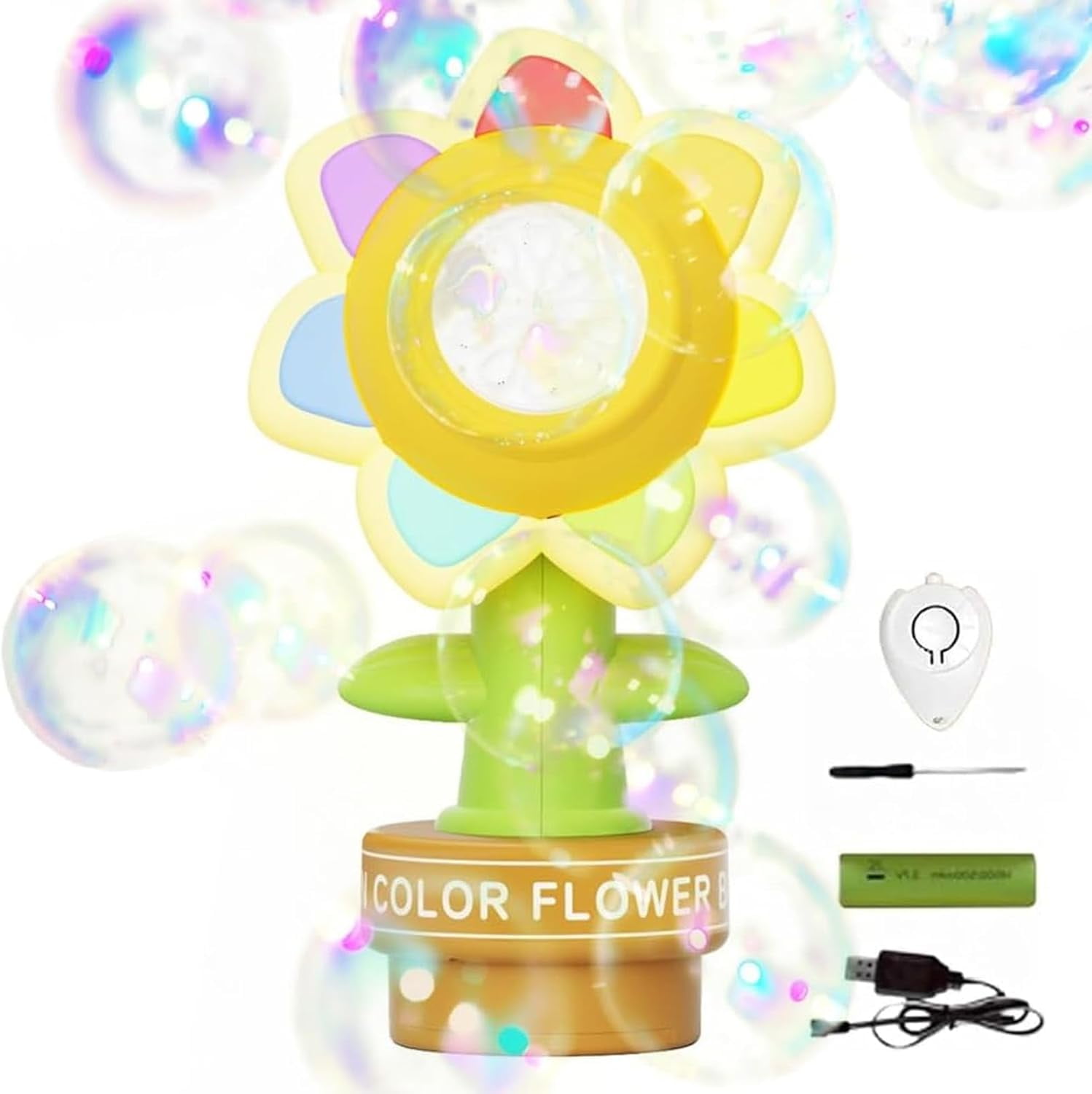 Honk Activated Bubble Machine for Car, Sound Activated Bubble Machine ...