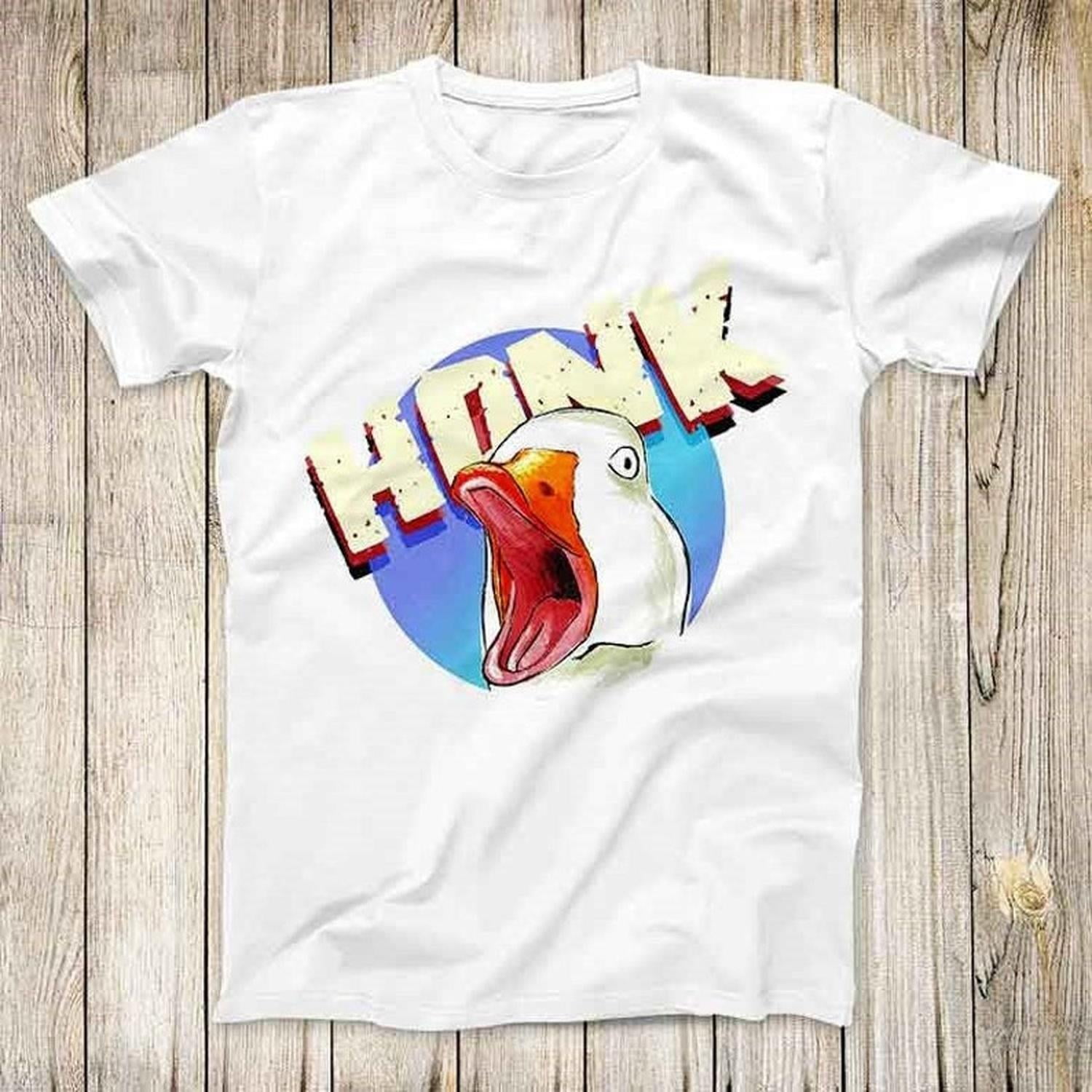 Honk Goose D20 Duck Animal D&D Guess I ll Die DnD Top Tee Best Cute ...