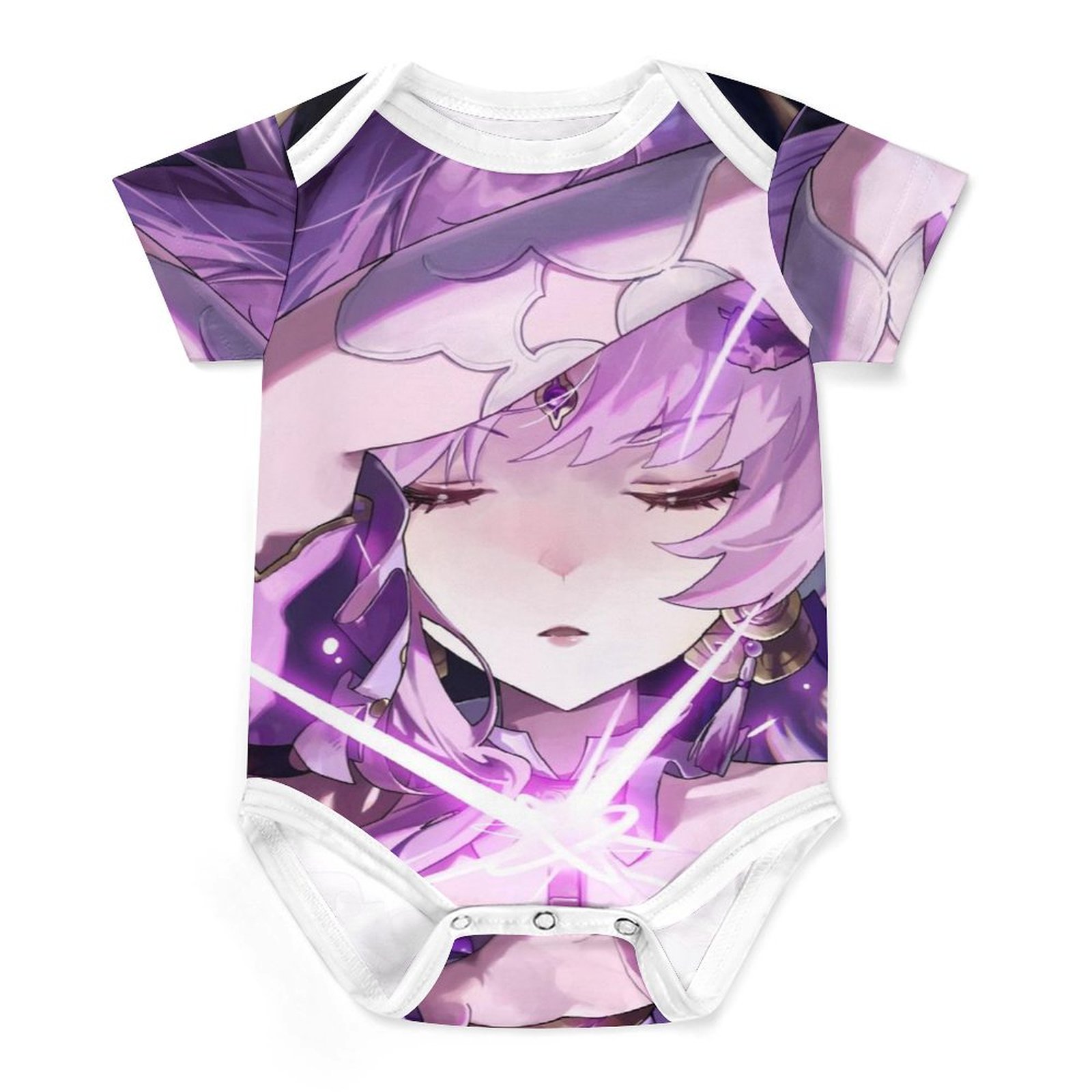 Honkai Star Rail Baby Boy Girl Short Sleeve Romper Clothing Set Print ...