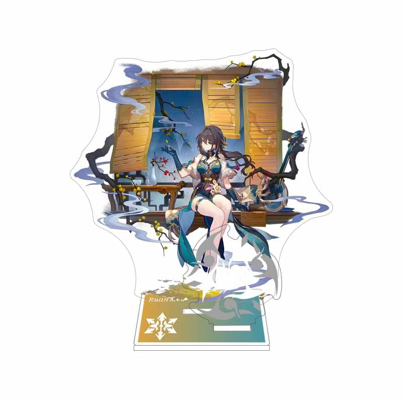 Honkai Star Rail Figure Acrylic Double-Layered All Character Standee ...