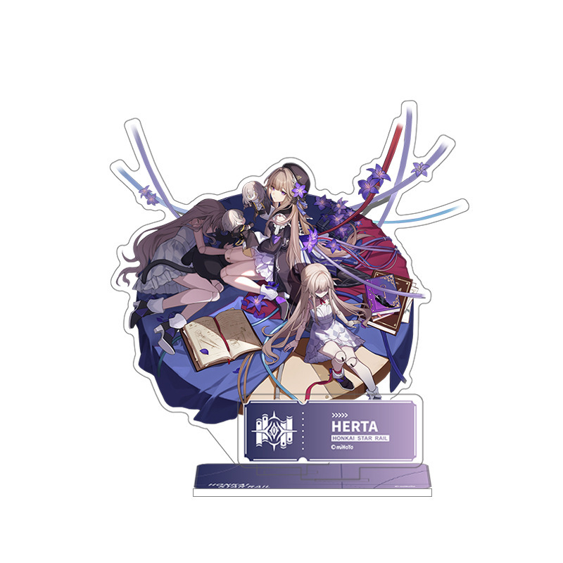 Honkai Star Rail Figure Acrylic Double-Layered Character Standee ...