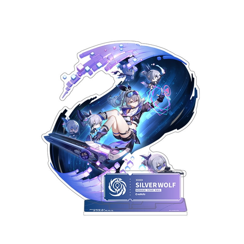 Honkai Star Rail Figure Acrylic Double-Layered Character Standee ...