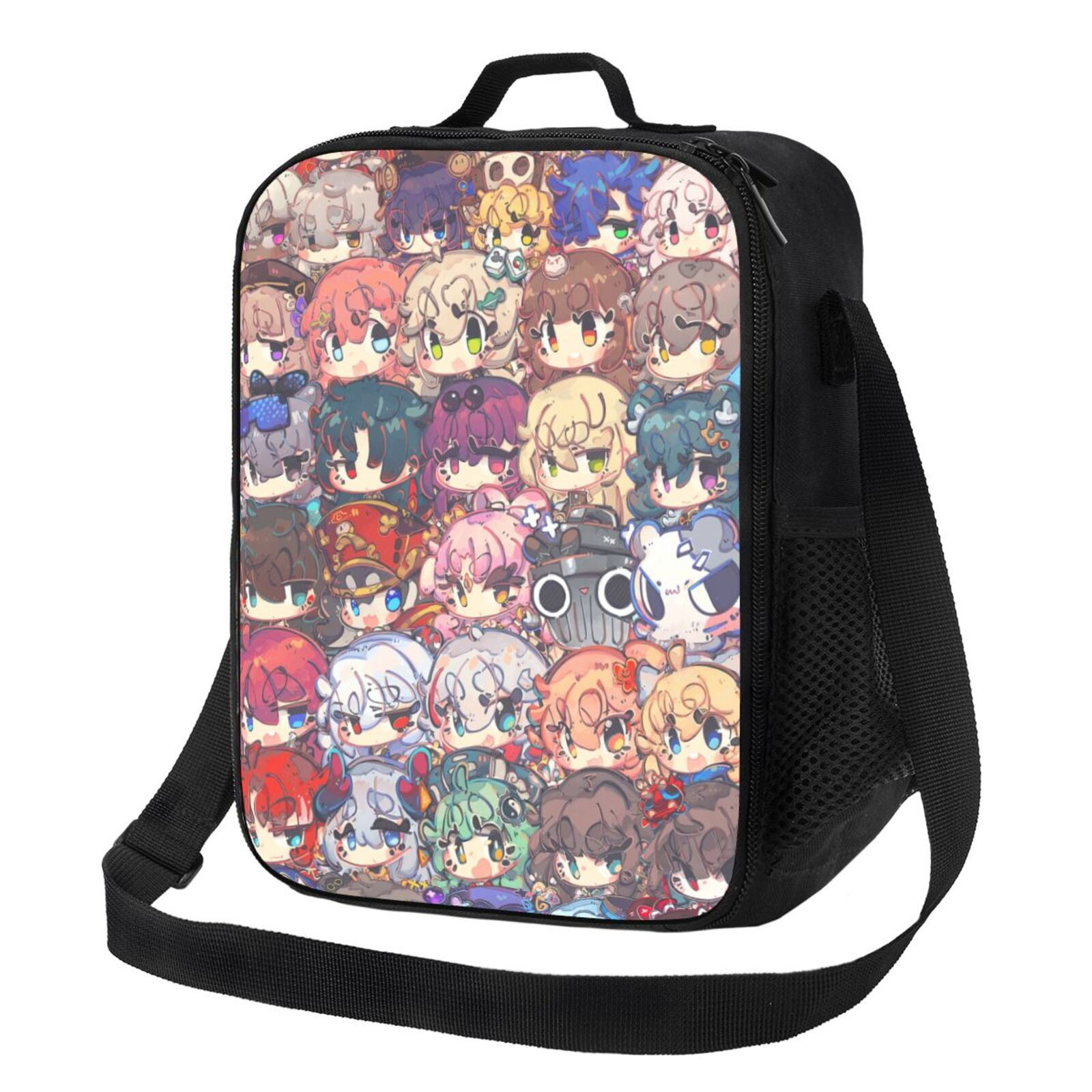 Honkai Star Rail Lunch Bags Adorable Reusable Insulated Lunch Boxes ...