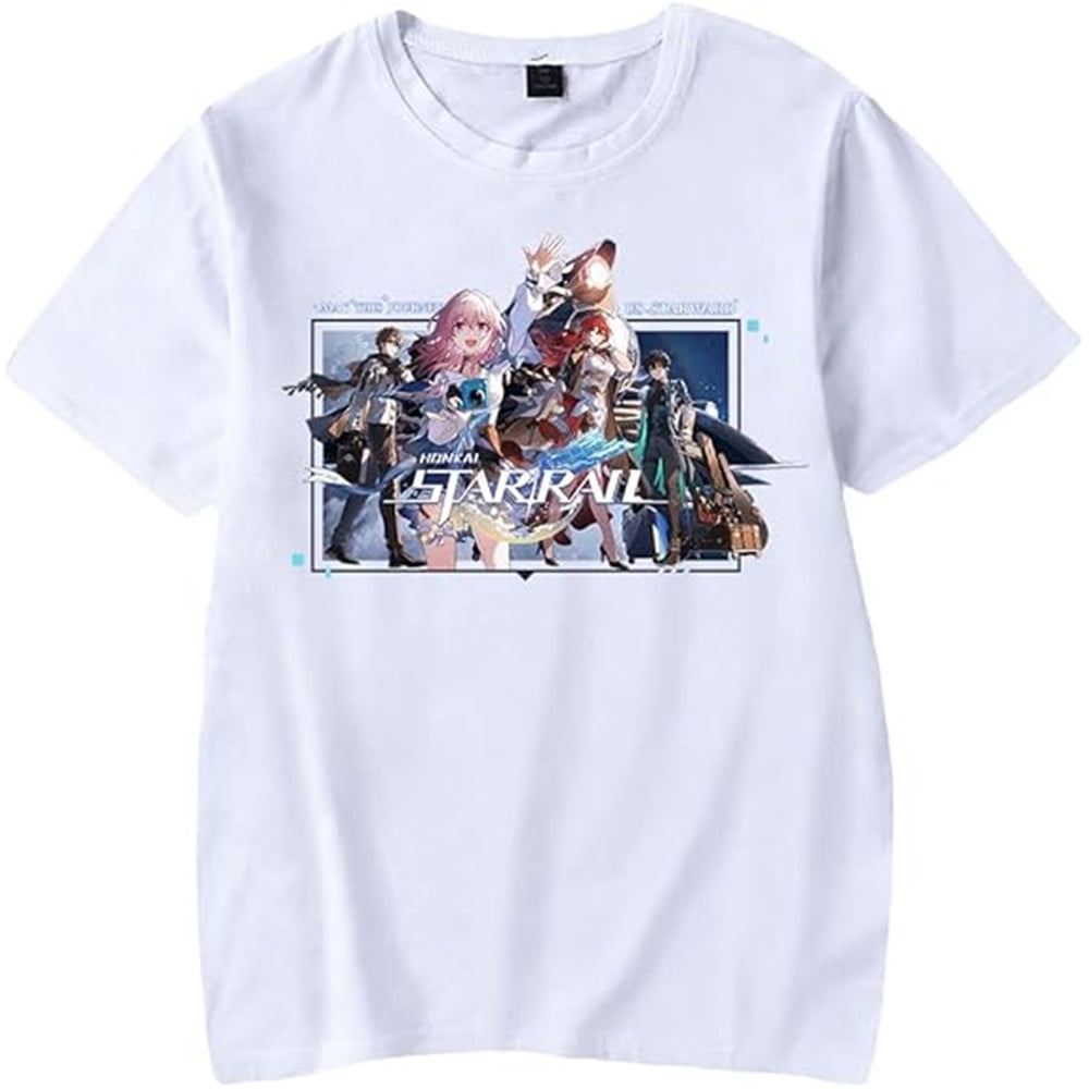 Honkai: Star Rail Merch Anime T-shirt Summer Fashion Street Short ...